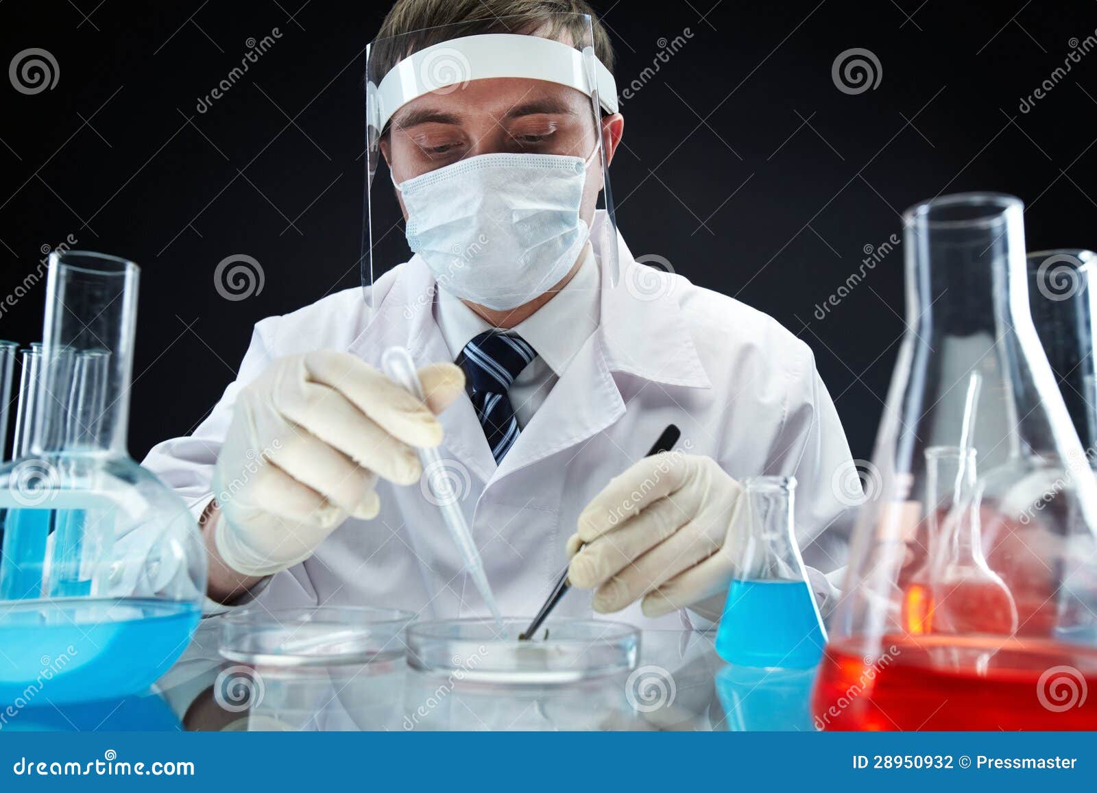 Bio research stock photo. Image of chemist, laboratory - 28950932
