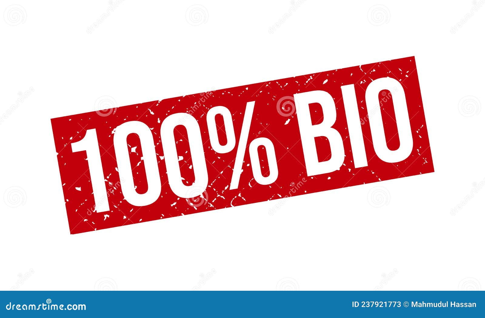 100 Bio Rubber Stamp. 100 Bio Grunge Stamp Seal Vector Illustration â ...