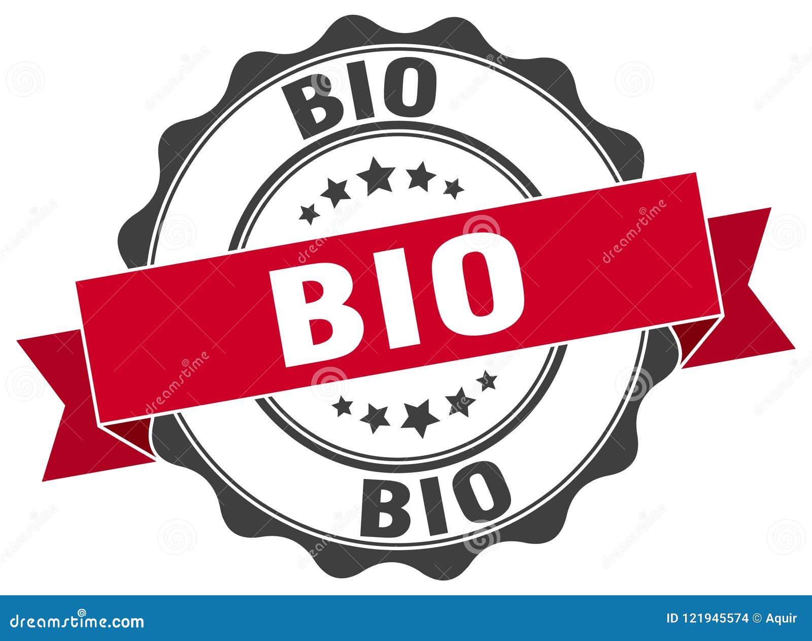 Bio sello muestra Sello ilustración del vector. Ilustración de divisa ...