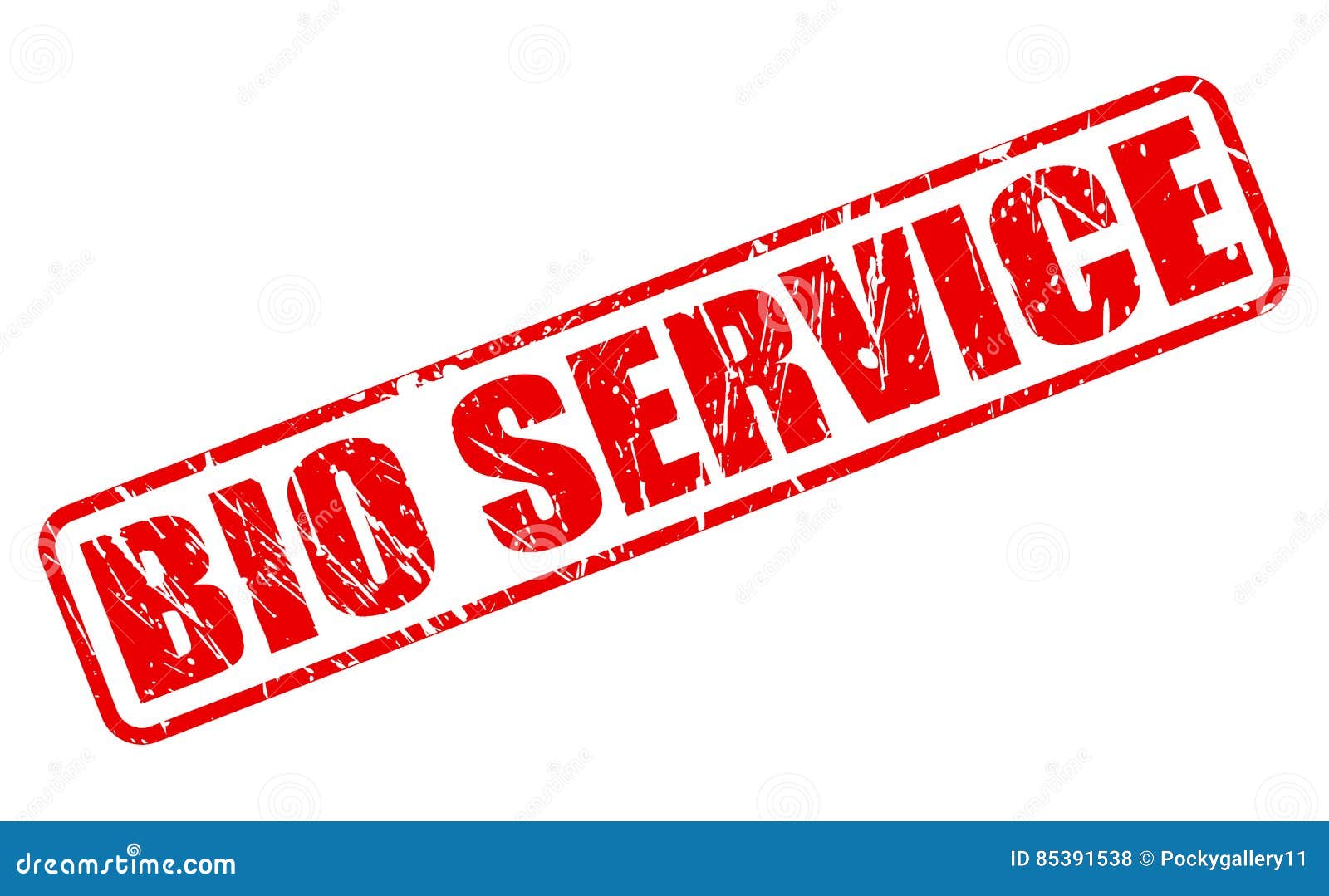 BIO SERVICE red stamp text stock illustration. Illustration of ...