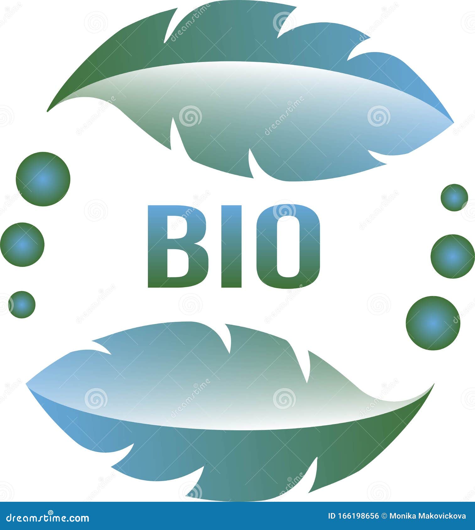 Bio sign colour badge stock illustration. Illustration of food - 166198656