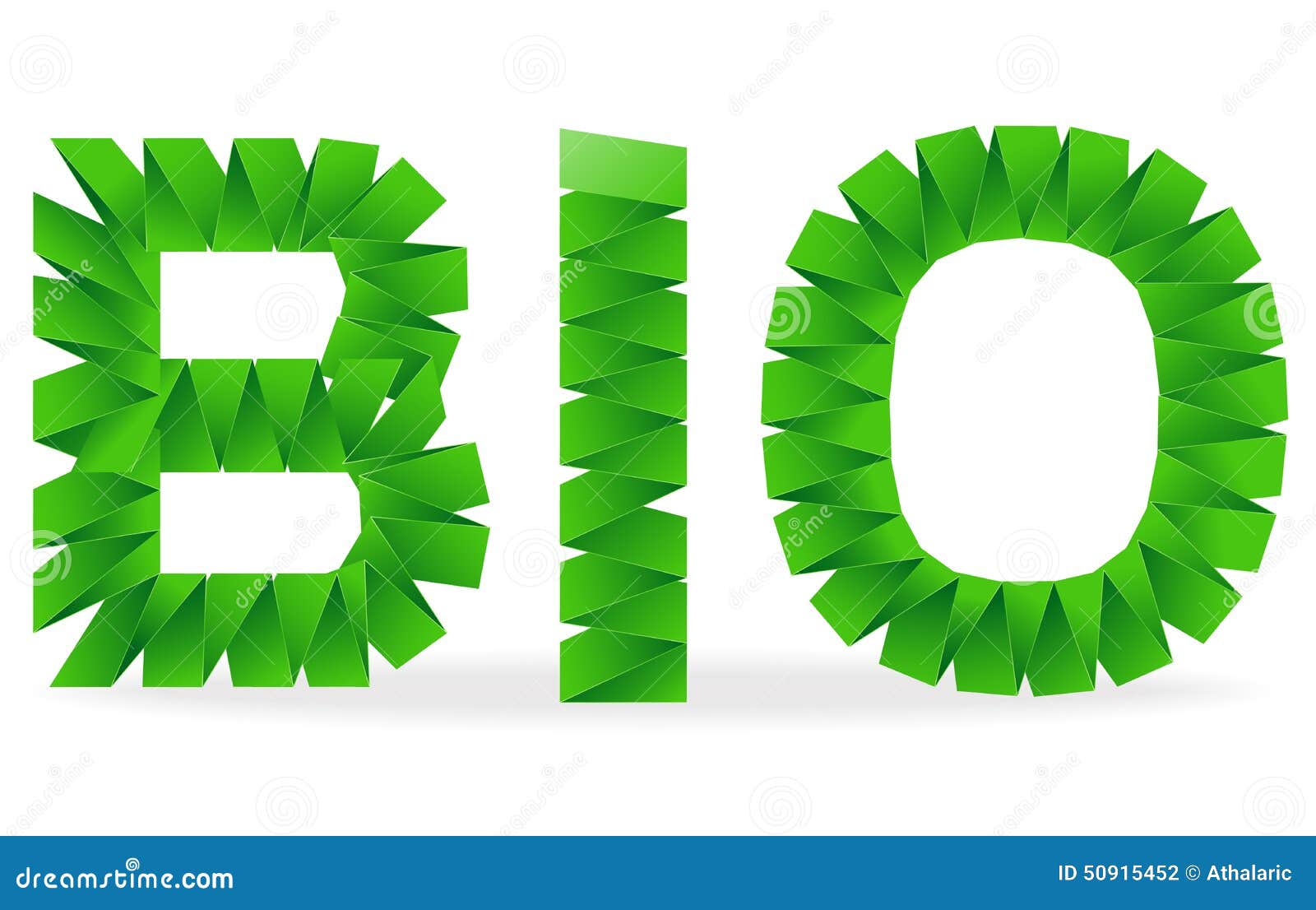 Bio sign folded paper stock vector. Illustration of enviroment - 50915452