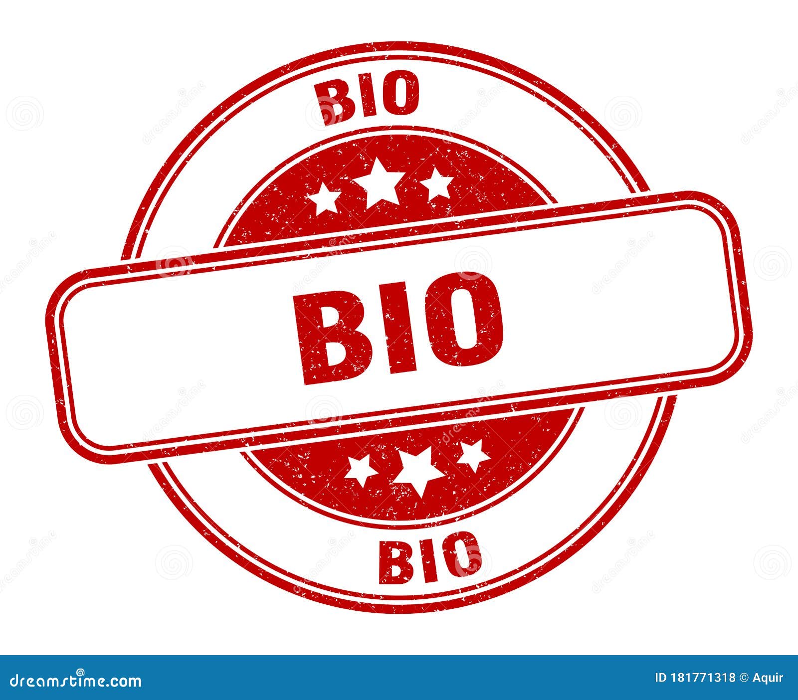 Bio Stamp. Bio Round Grunge Sign Stock Vector - Illustration of seal ...