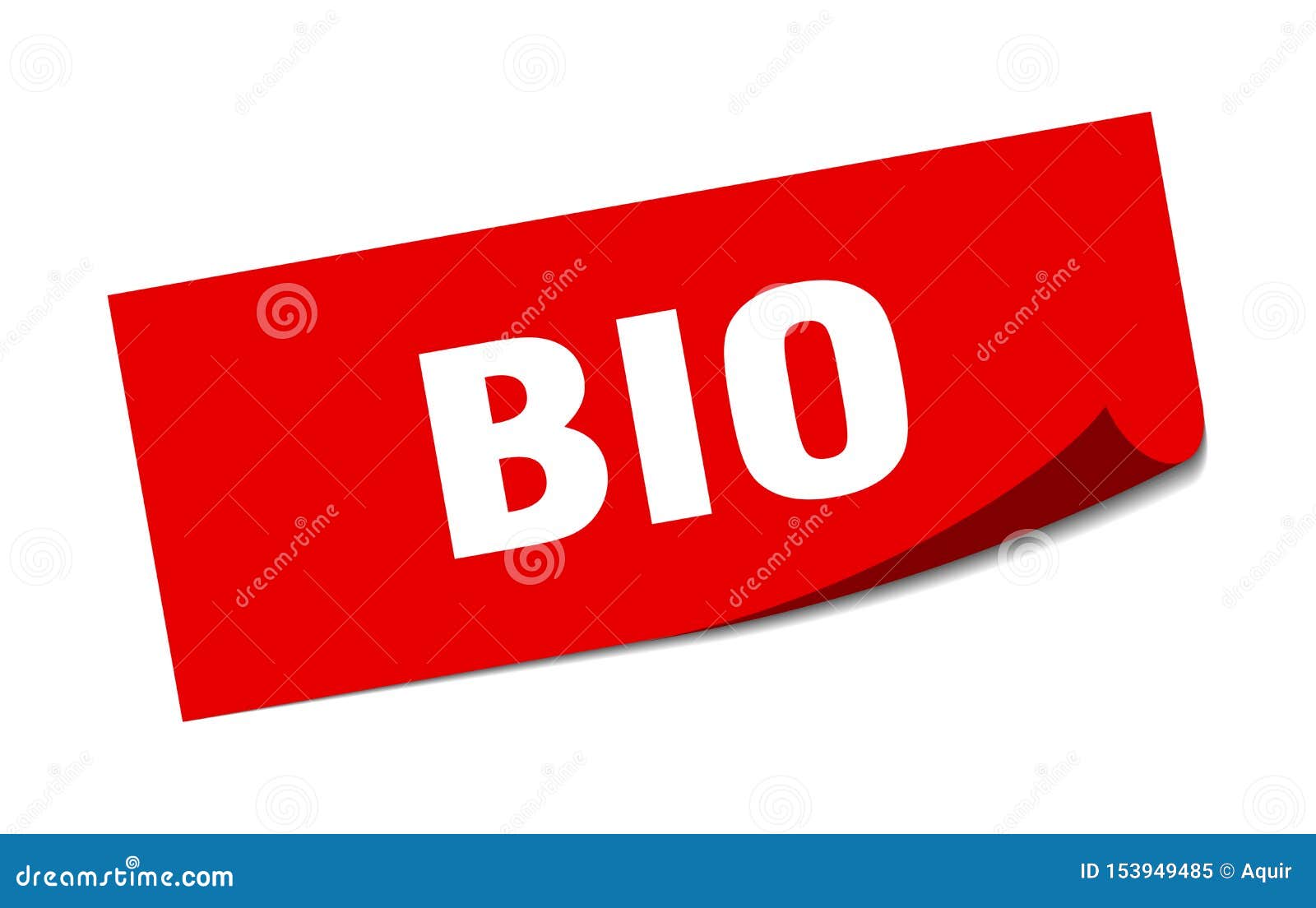 Bio sticker. stock vector. Illustration of design, label - 153949485