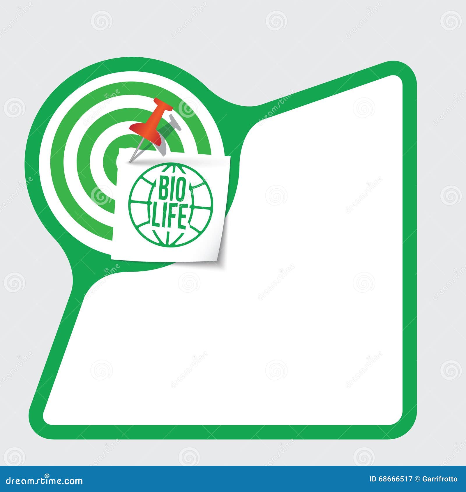 Bio symbol stock vector. Illustration of pictogram, paper - 68666517