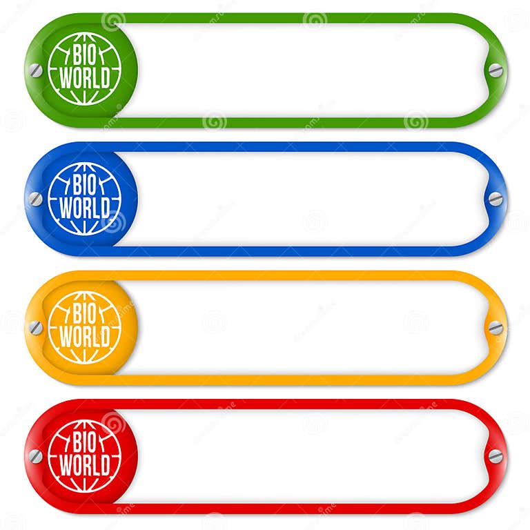 Bio symbol stock vector. Illustration of buttons, globe - 68752766