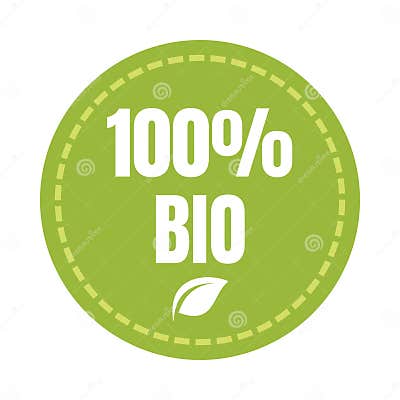 100 bio symbol icon stock illustration. Illustration of certification ...