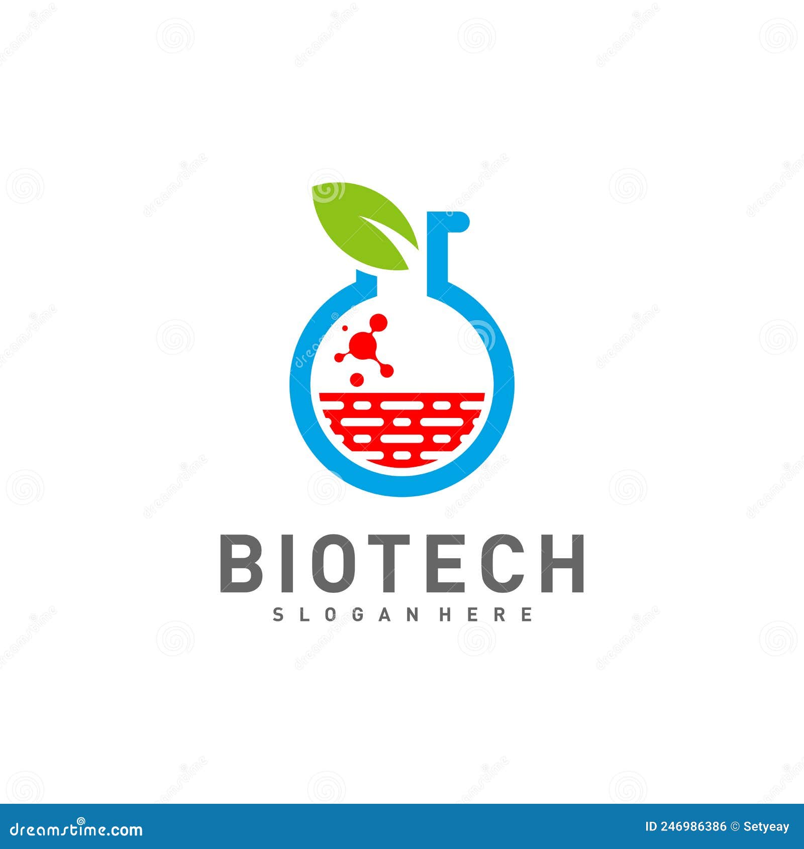 Bio Tech Lab Logo Template, Molecule, DNA, Atom, Medical or Science ...