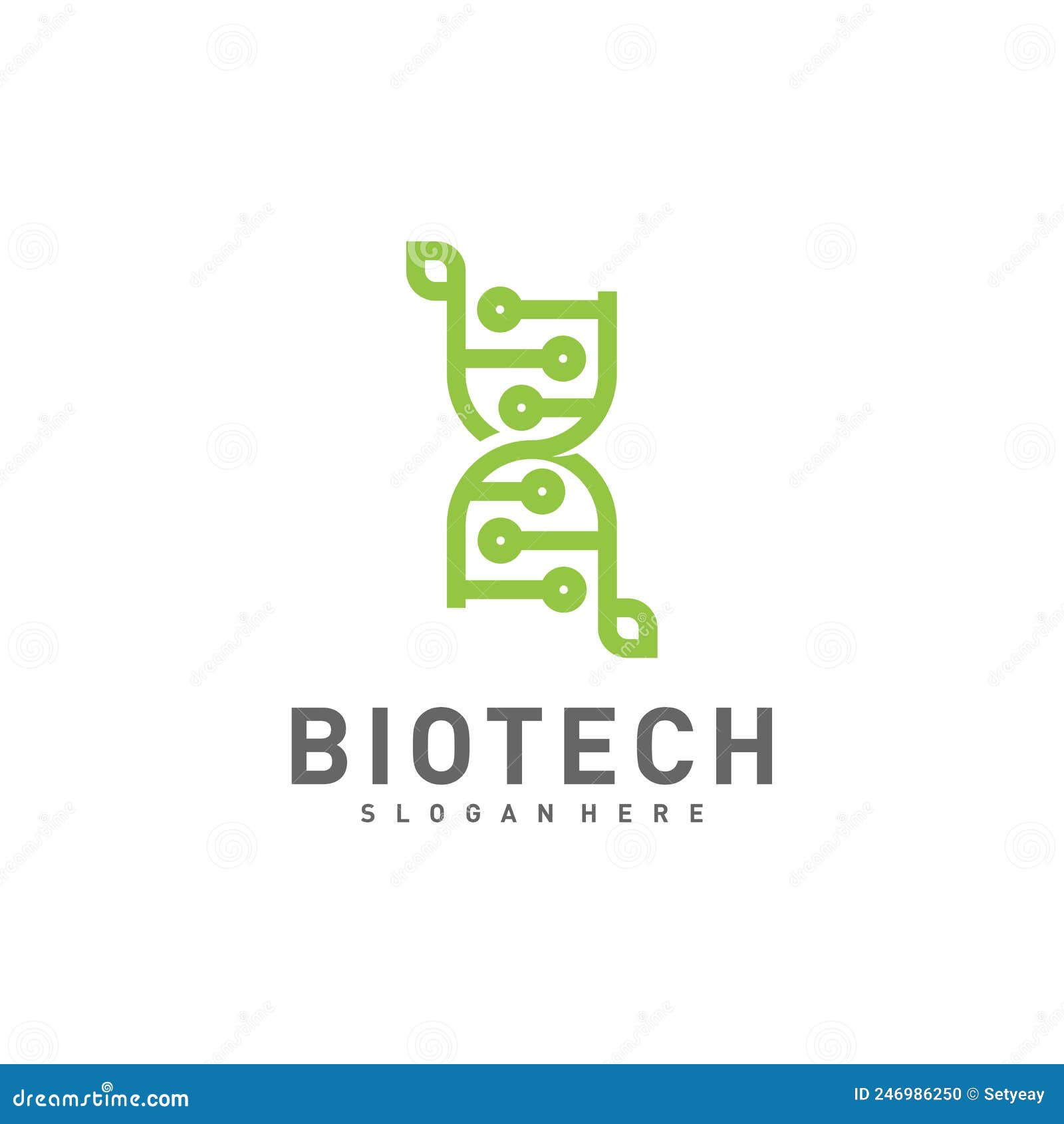 Bio Tech Leaf Logo Template, Molecule, DNA, Atom, Medical or Science ...