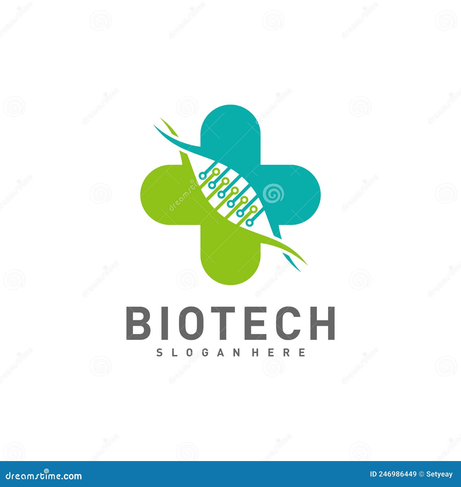Bio Tech Logo Template, Molecule, DNA, Atom, Medical or Science Logo ...
