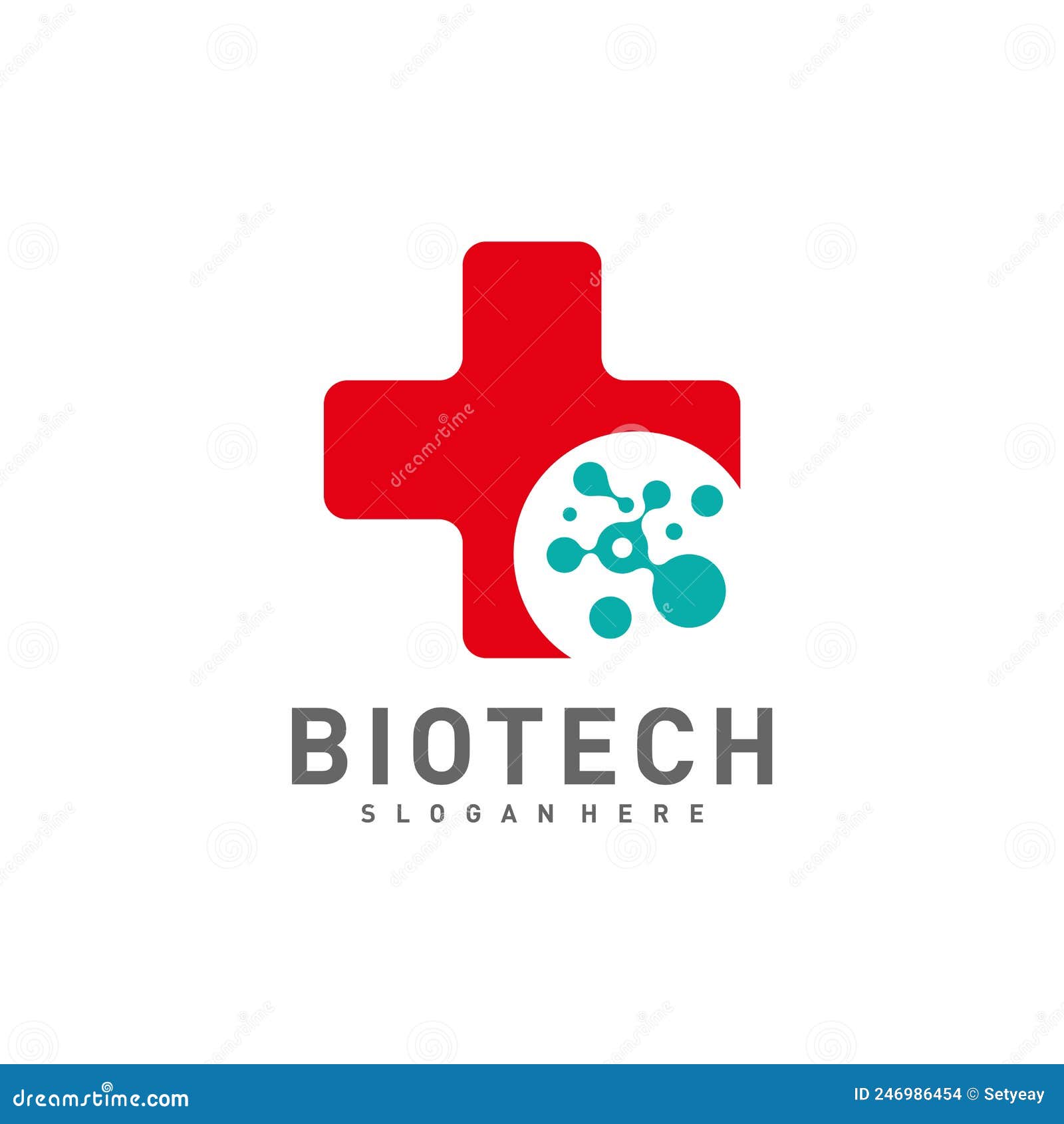 Bio Tech Logo Template, Molecule, DNA, Atom, Medical or Science Logo ...
