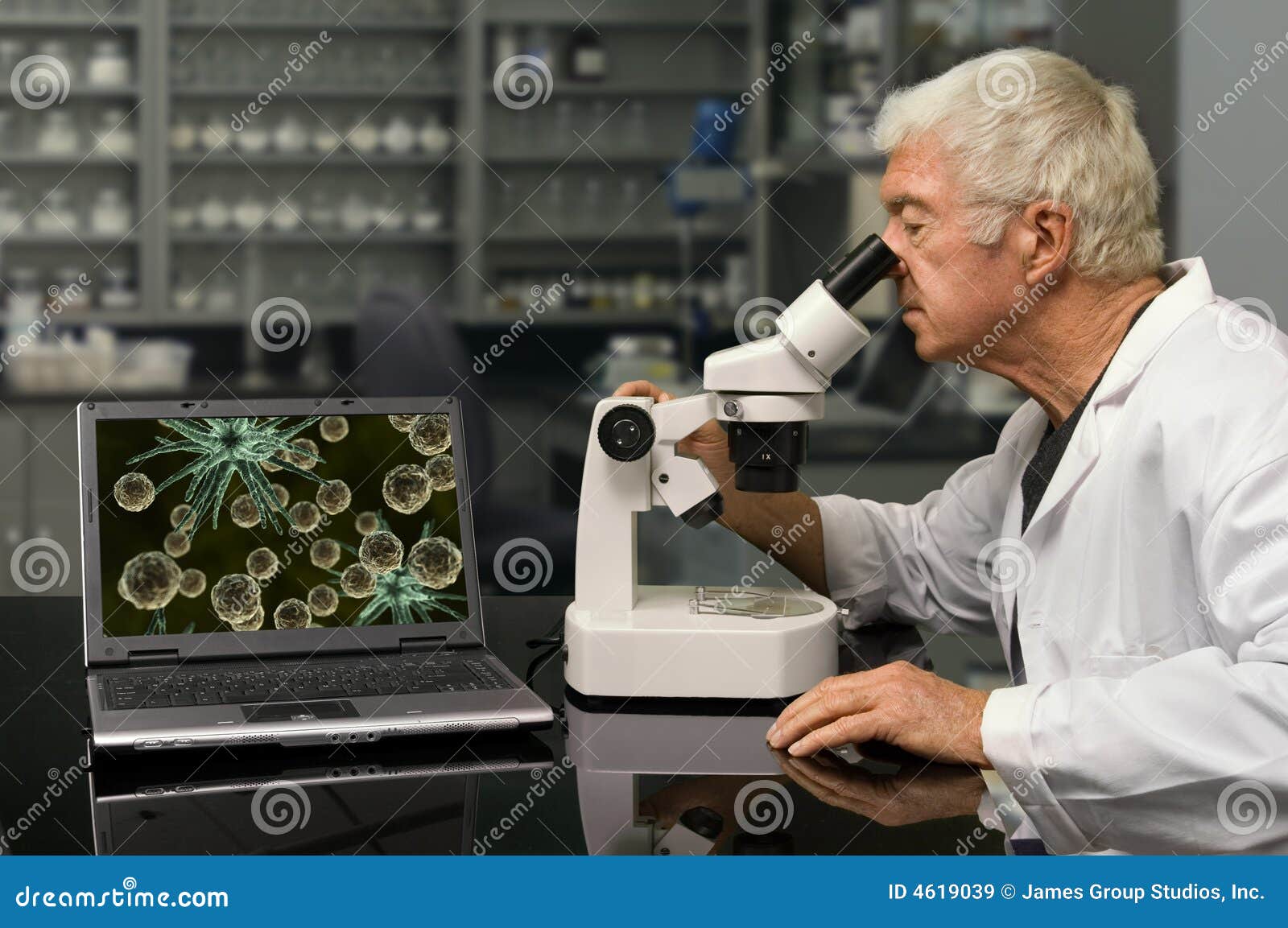 Bio Technology stock image. Image of research, immunologist - 4619039