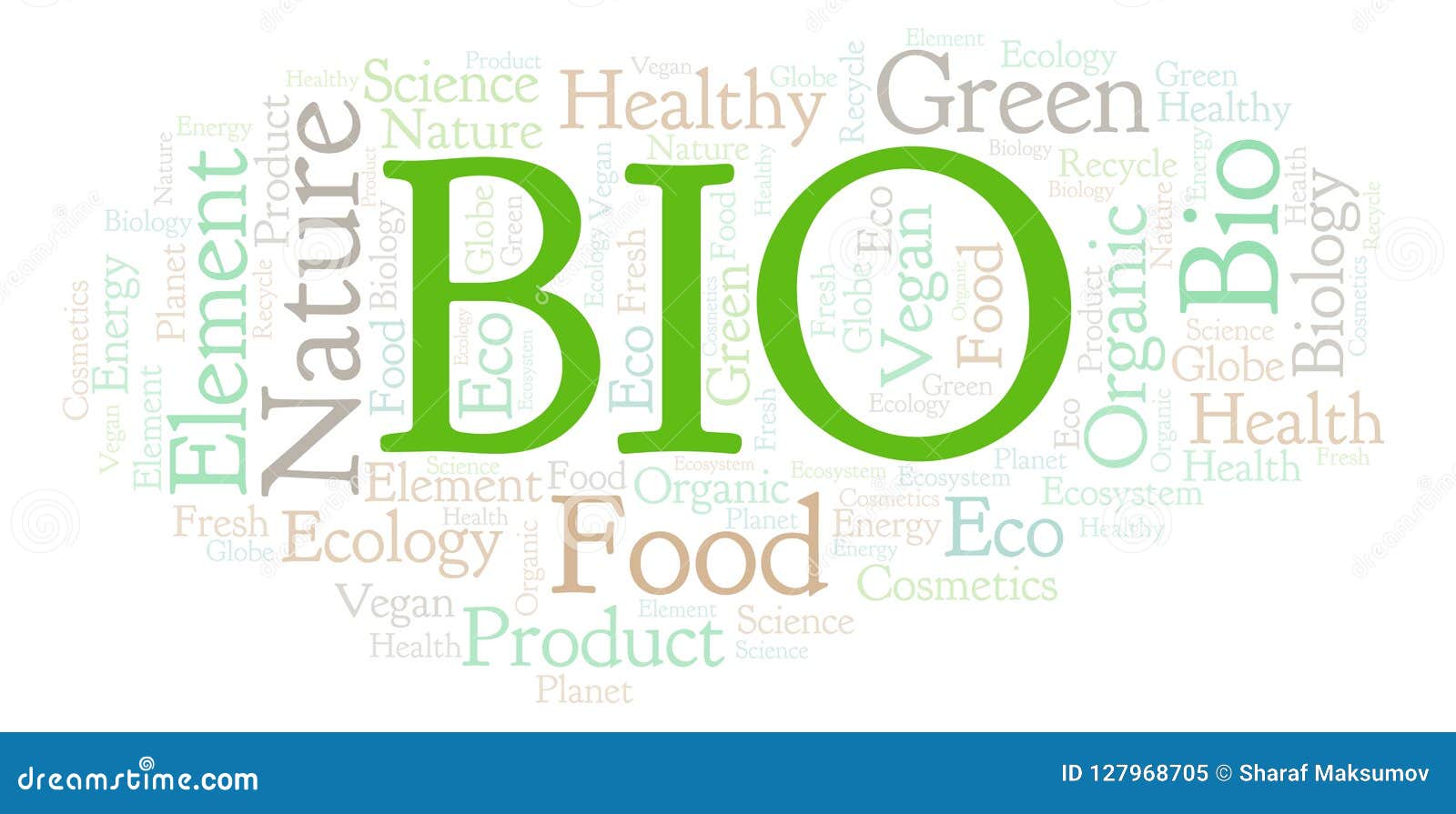 Bio word cloud. stock illustration. Illustration of greeting - 127968705