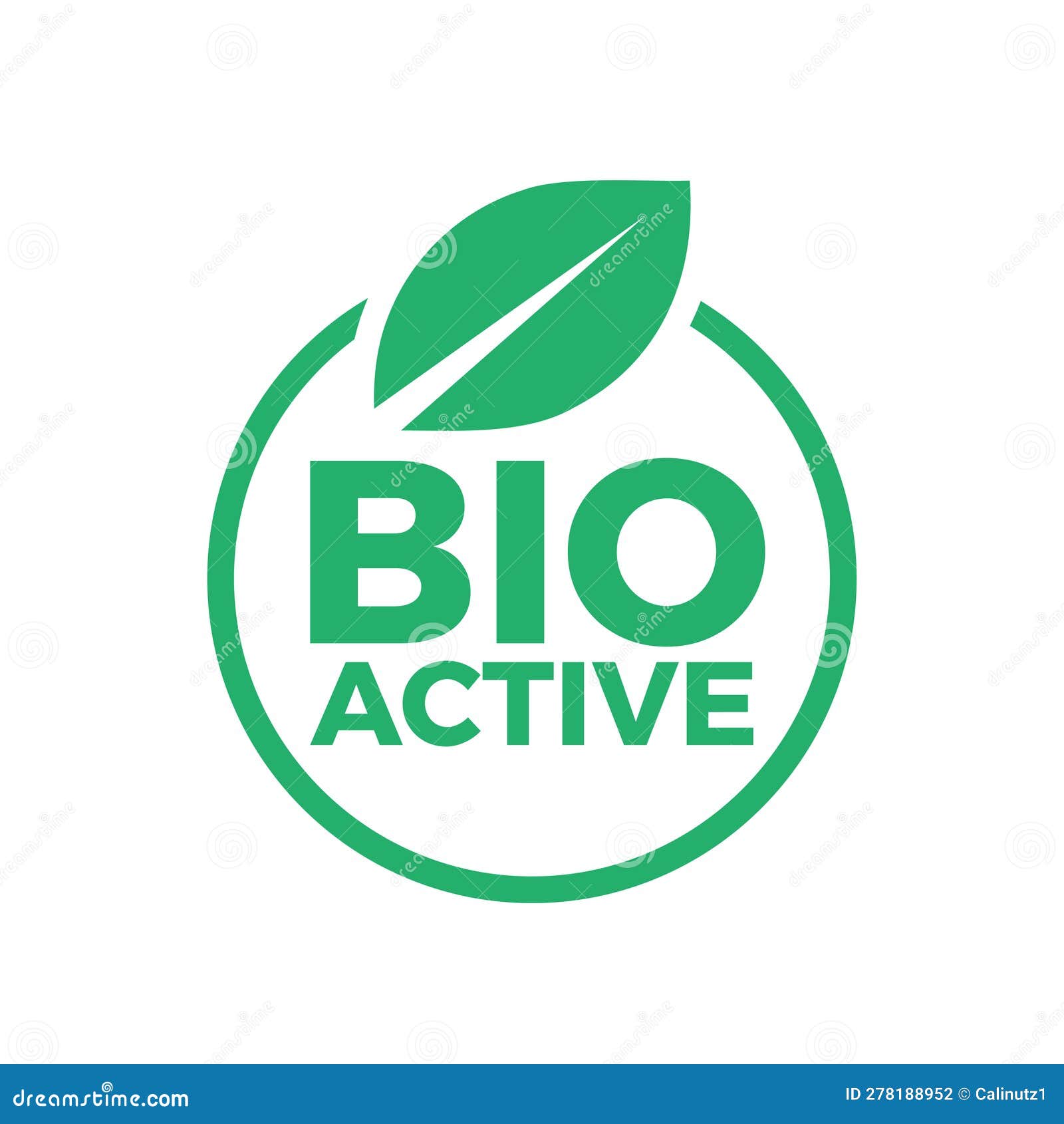 BioActive Product Formula Recipe Vector Icon Logo Badge Stock Vector ...
