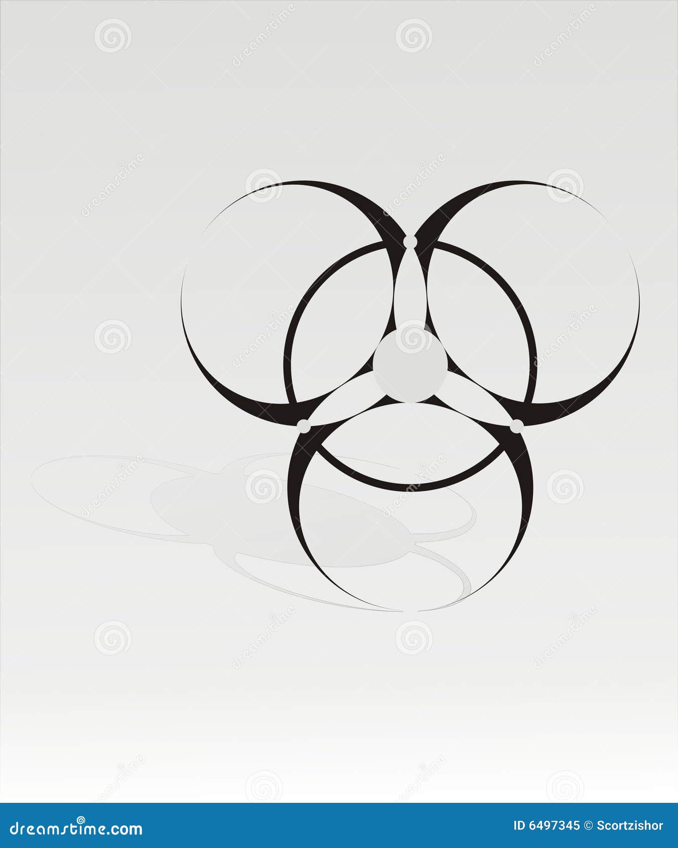 Bioactive sign stock illustration. Illustration of effect - 6497345