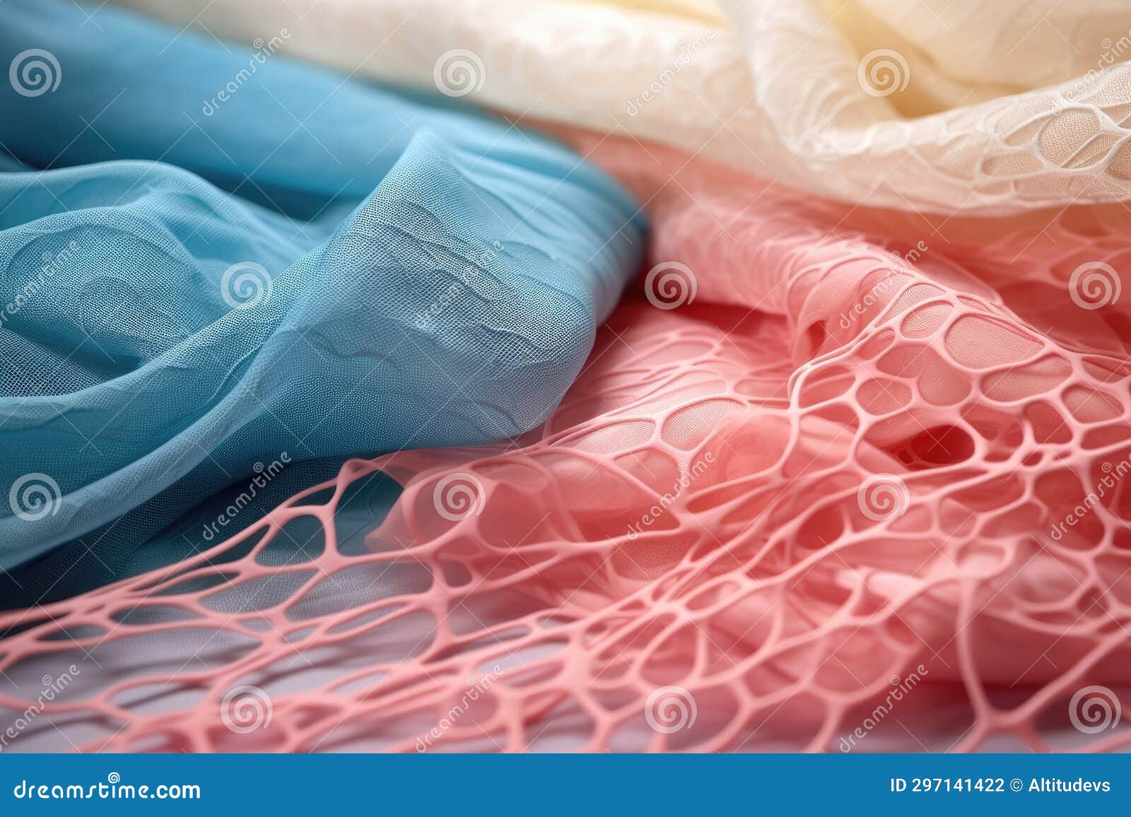 Bioactive Textile Designed for Medical Use Stock Photo - Image of ...