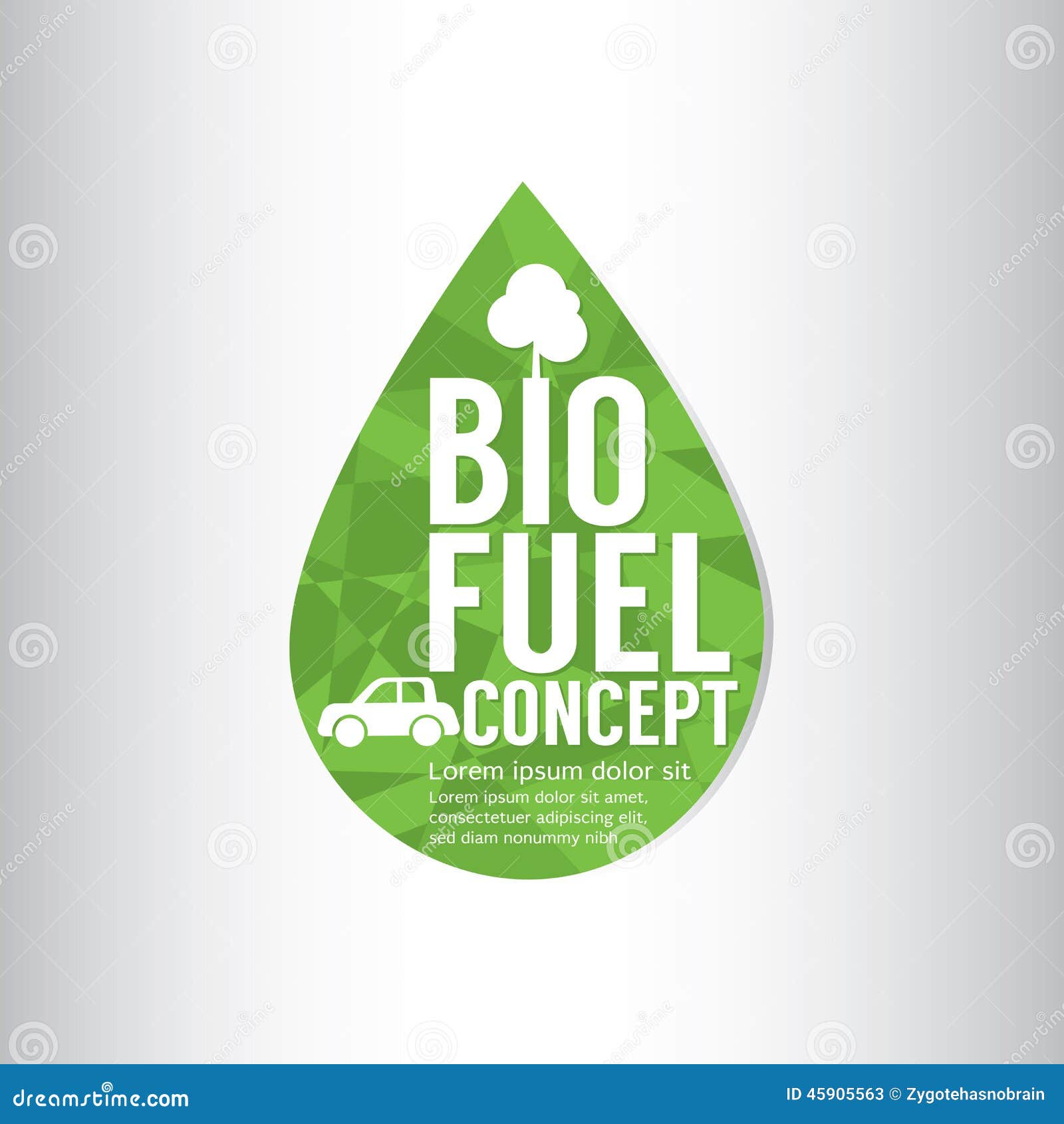 Biobrandstof Groen Concept vector illustratie. Illustration of ecologie ...