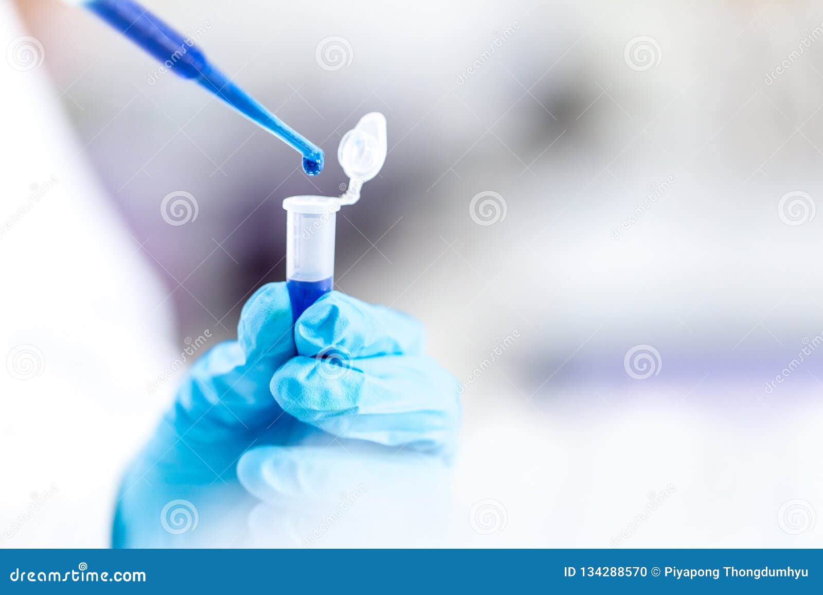 Biochemical Analysis and Chemical Analysis in Lab. Stock Photo - Image ...