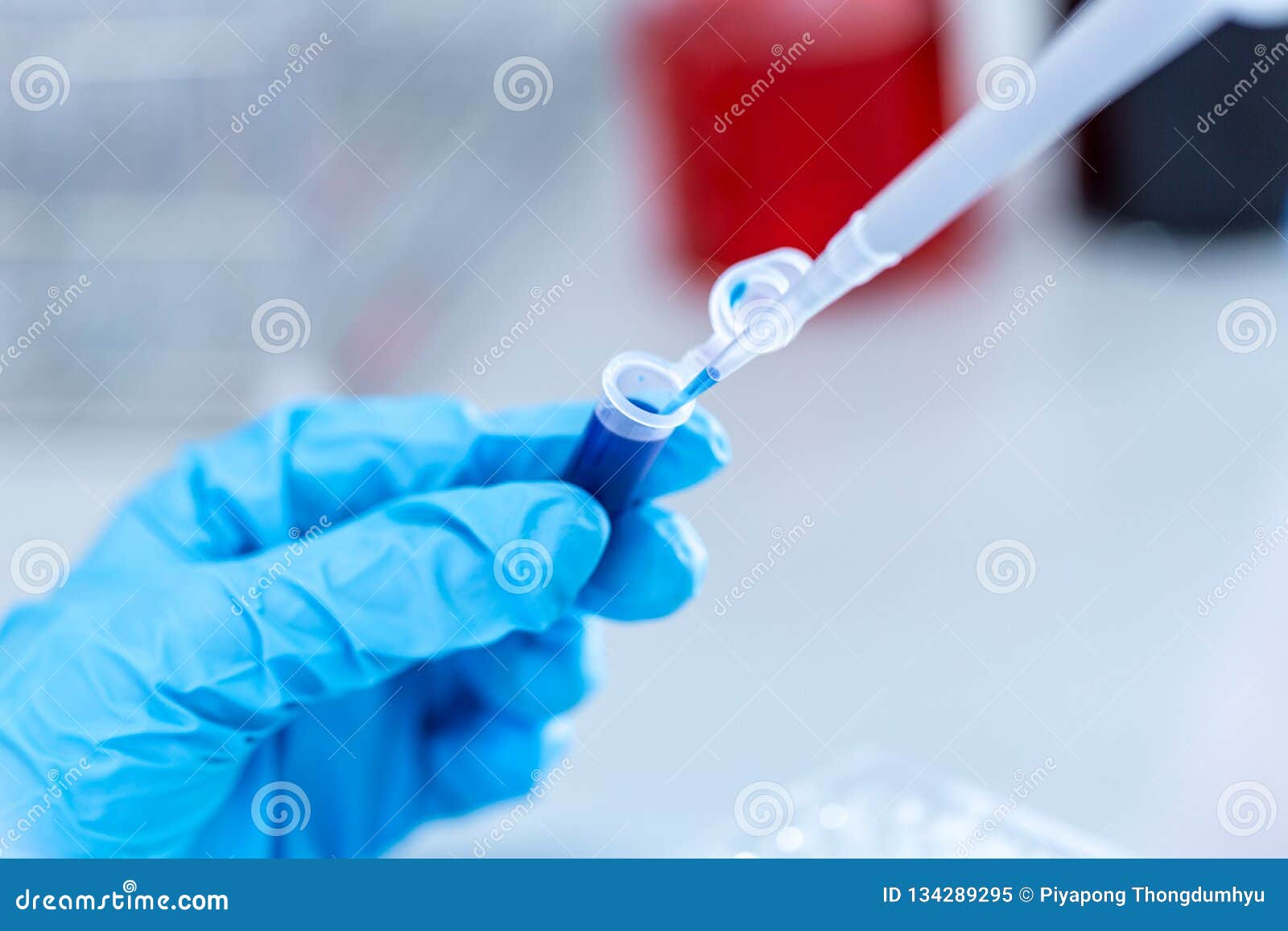 Biochemical Analysis and Chemical Analysis in Lab. Stock Image - Image ...