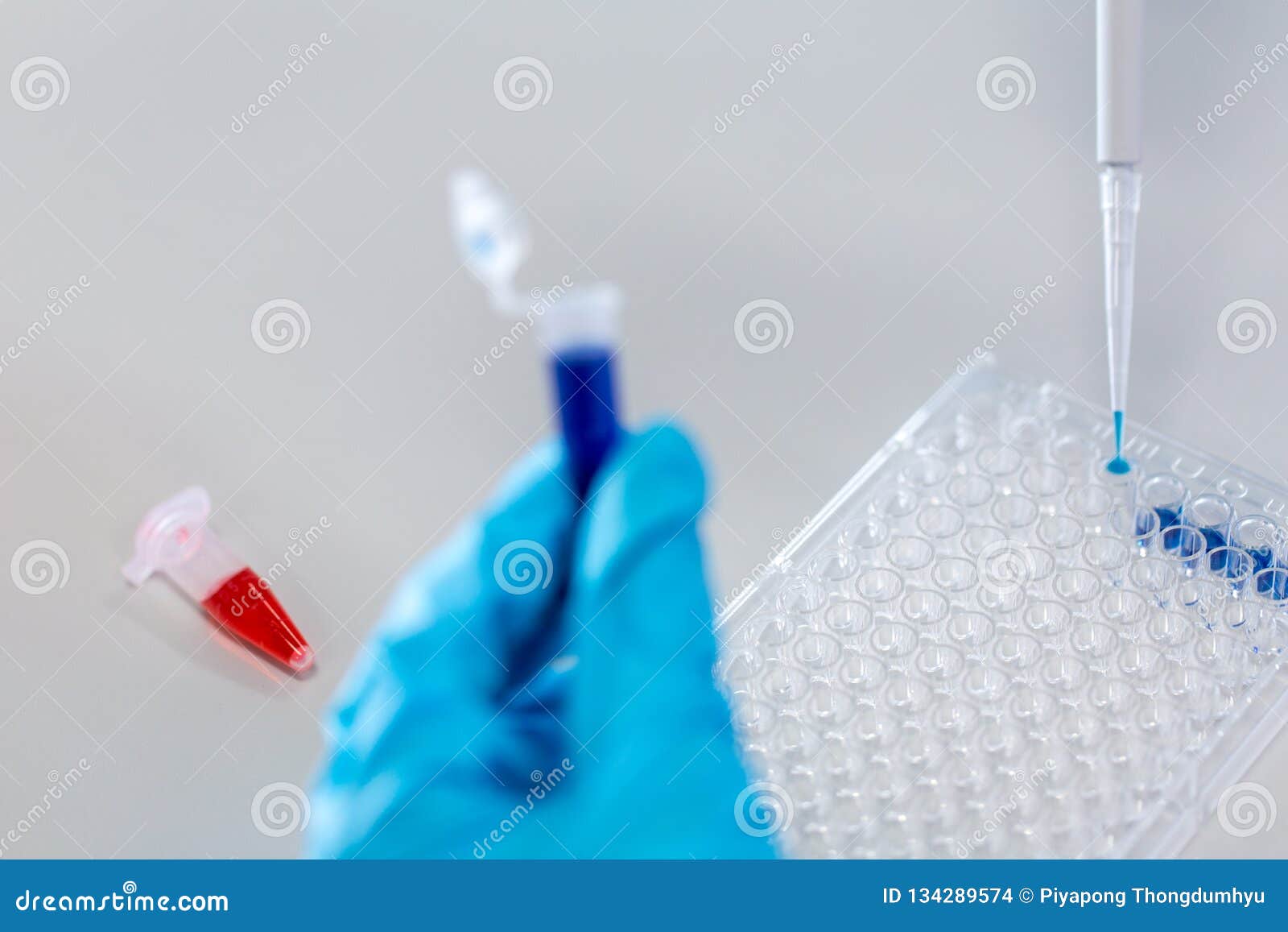 Biochemical Analysis and Chemical Analysis in Lab. Stock Photo - Image ...