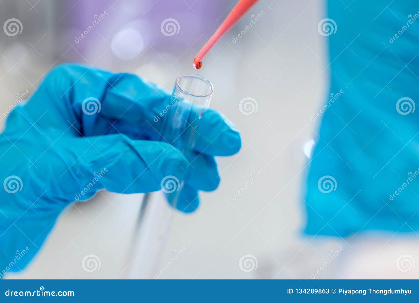 Biochemical Analysis and Chemical Analysis in Lab. Stock Image - Image ...
