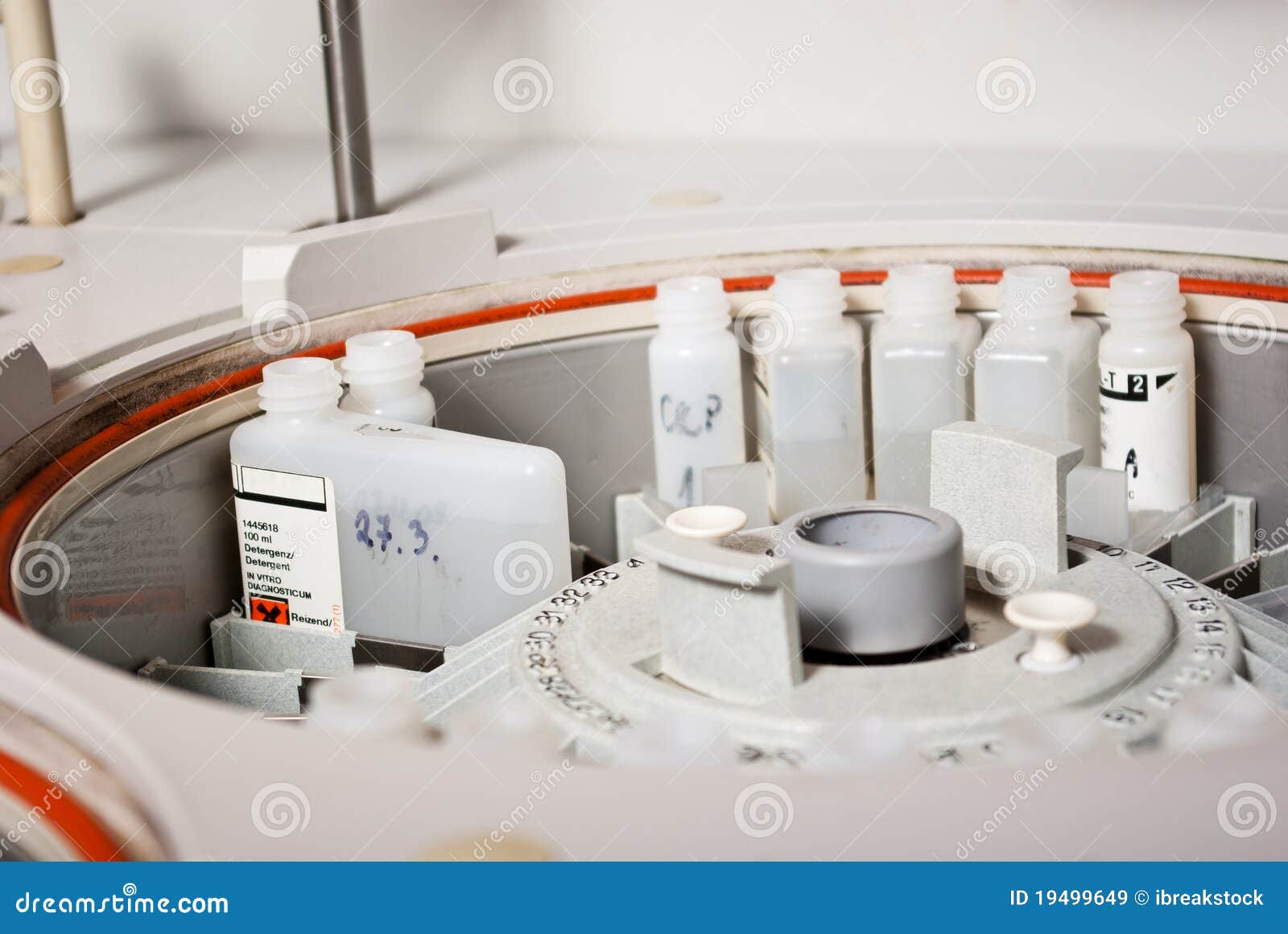 Biochemical analyzer stock image. Image of chemistry - 19499649