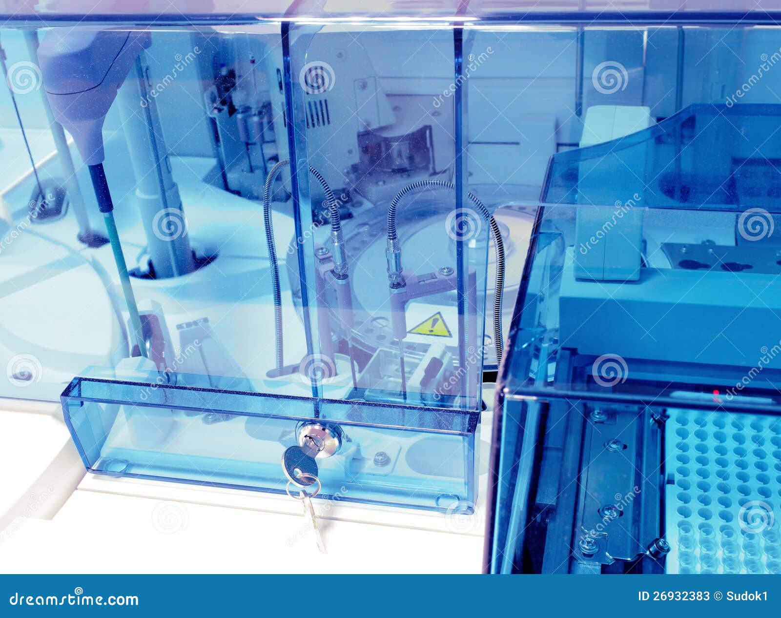 Biochemical Analyzer. Laboratory Equipment Stock Image - Image of ...