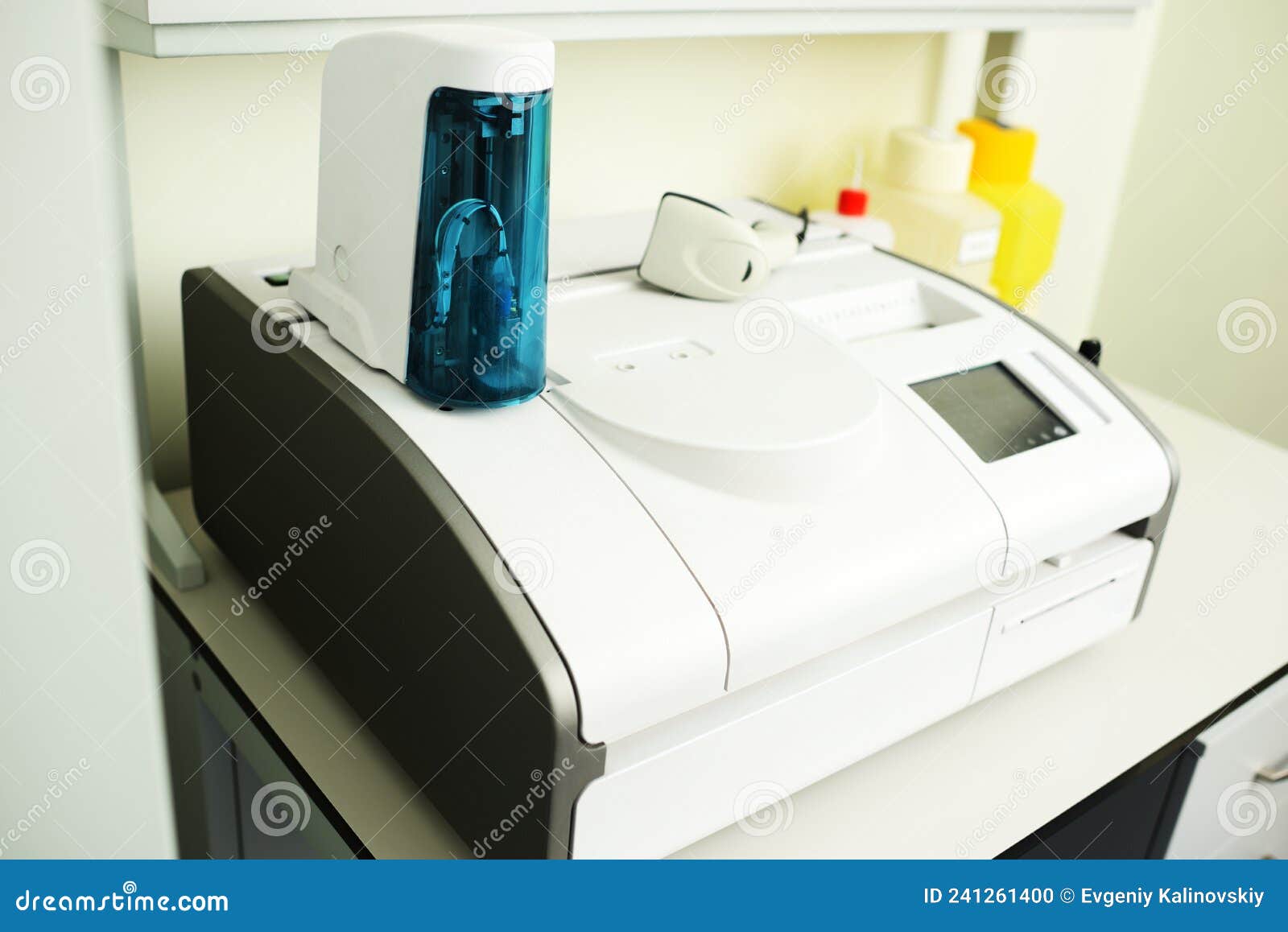 Biochemical Analyzer in a Modern Laboratory Stock Photo - Image of ...