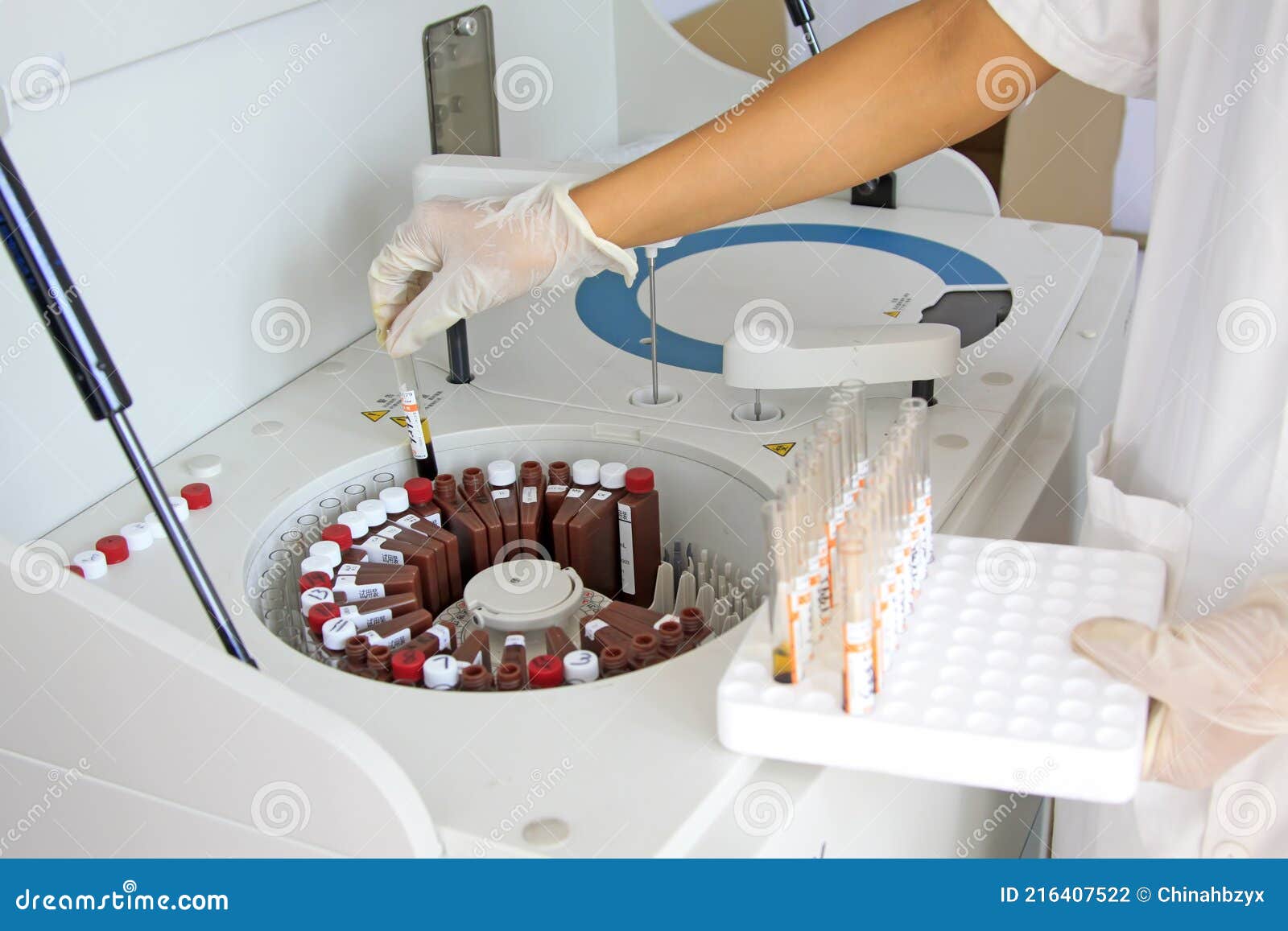 Biochemical Analyzer Test In Centers For Disease Control Stock ...
