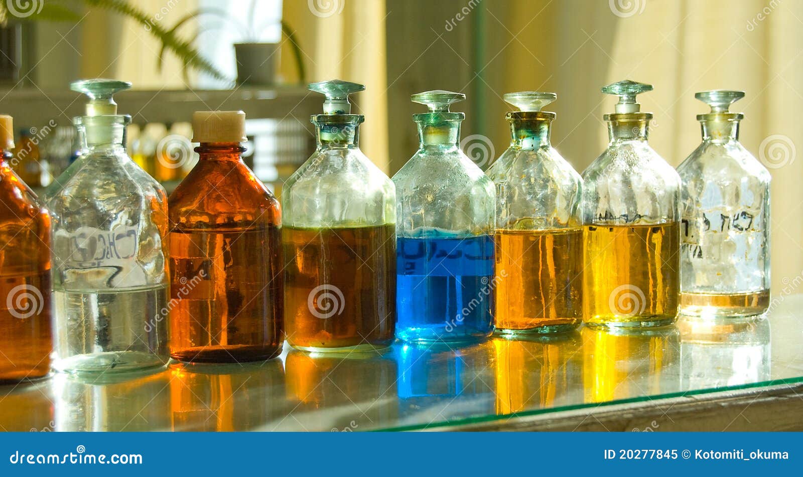Biochemical laboratory stock image. Image of rack, ware - 20277845