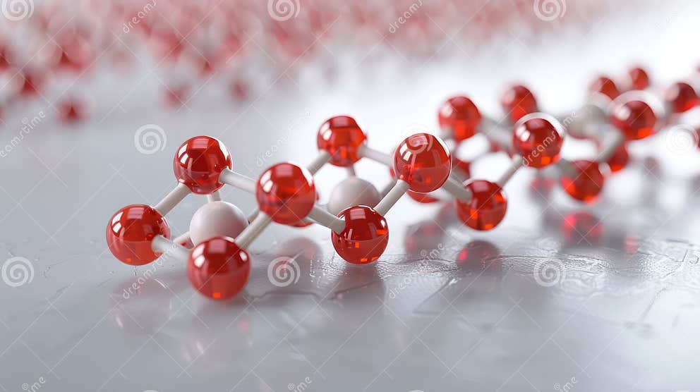Biochemical Molecular Structure - a Close-Up View of the Complex and ...