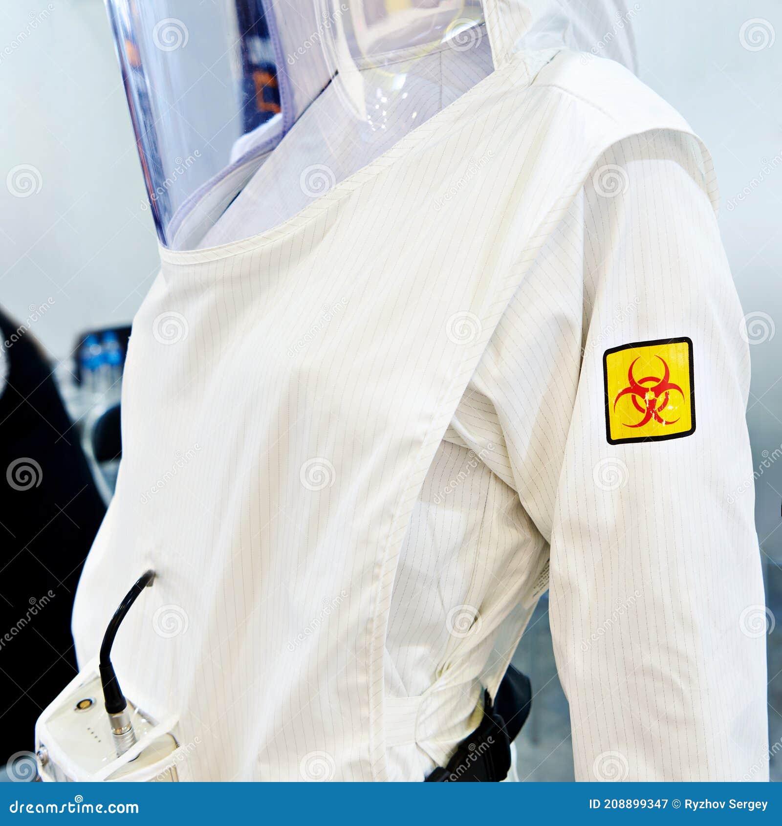 Biochemical Protective Suit Stock Image - Image of pandemic ...