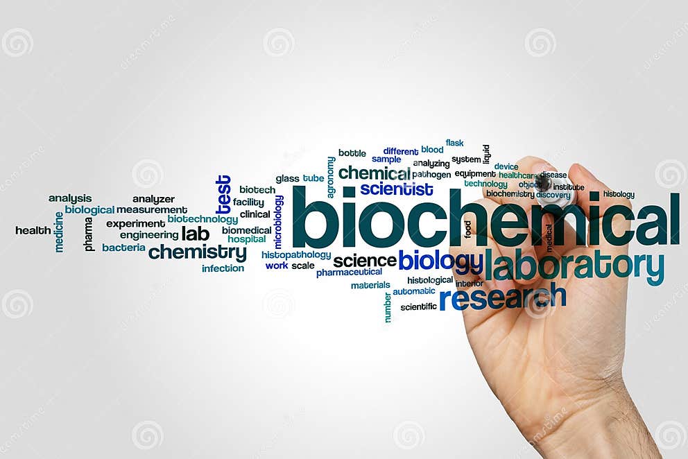 Biochemical word cloud stock photo. Image of biochemistry - 88378650
