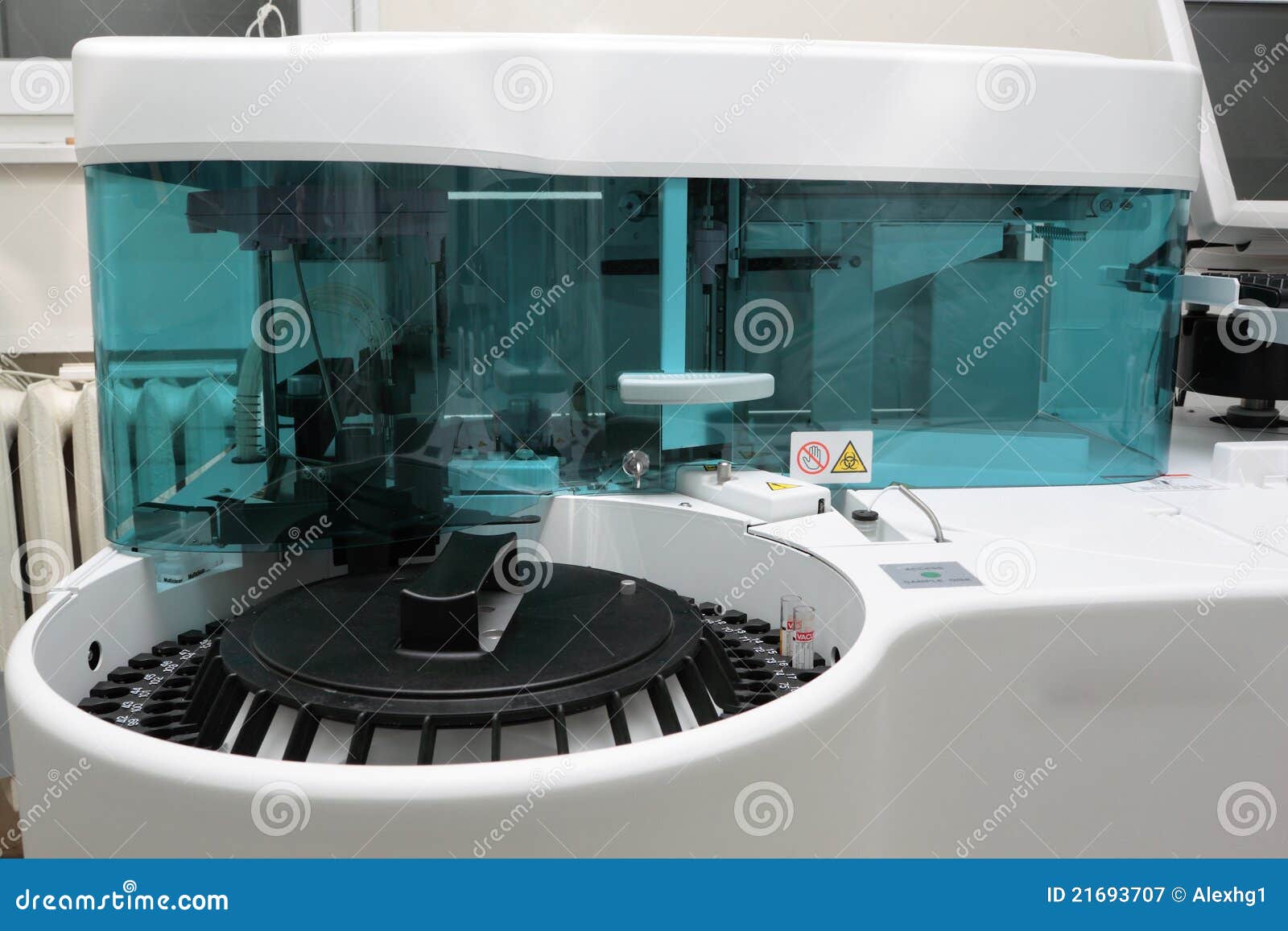 Biochemistry analyzer stock image. Image of blood, researching - 21693707