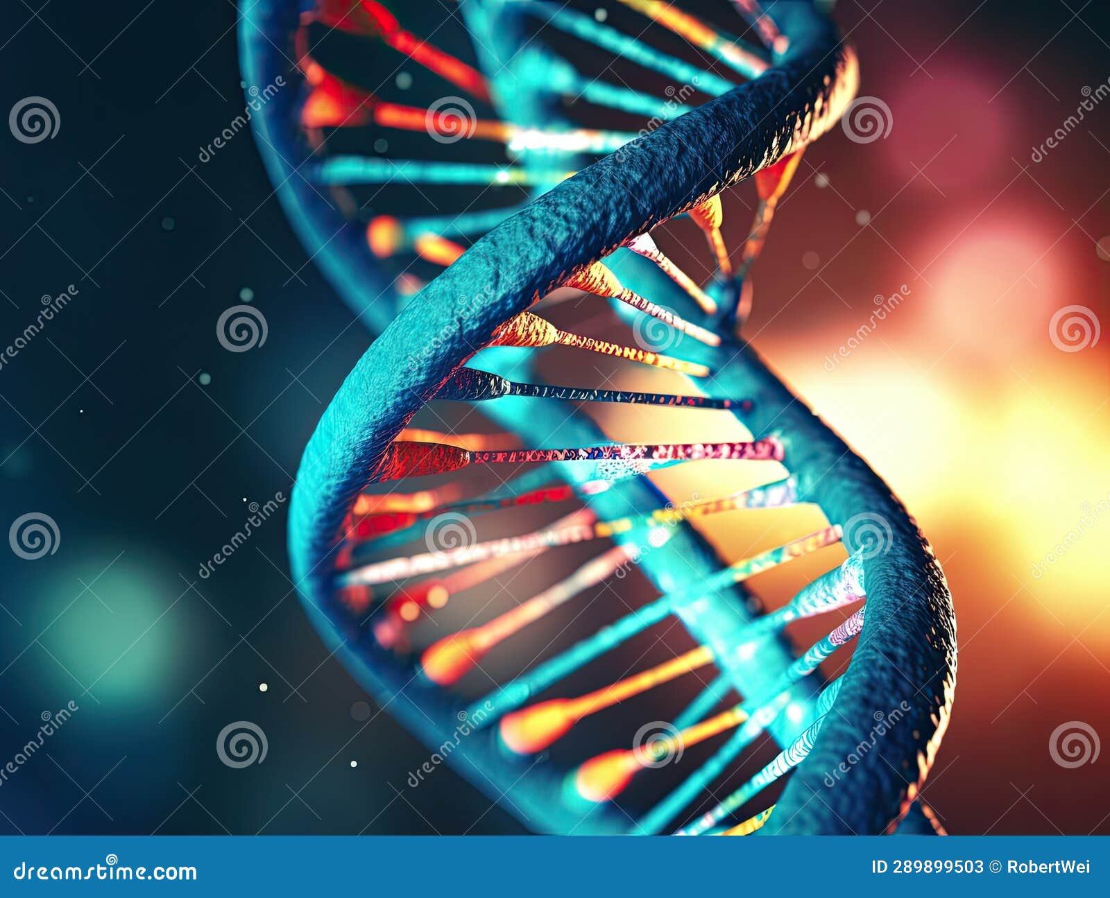 Biochemistry DNA structure stock illustration. Illustration of ...