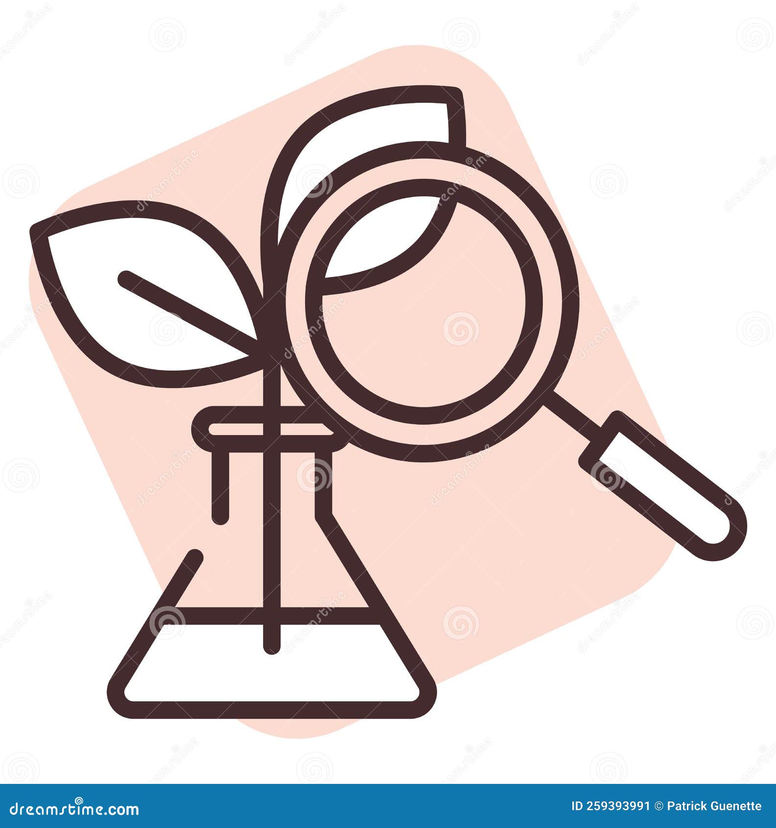 Biochemistry Exploring, Icon Stock Vector - Illustration of exploring ...