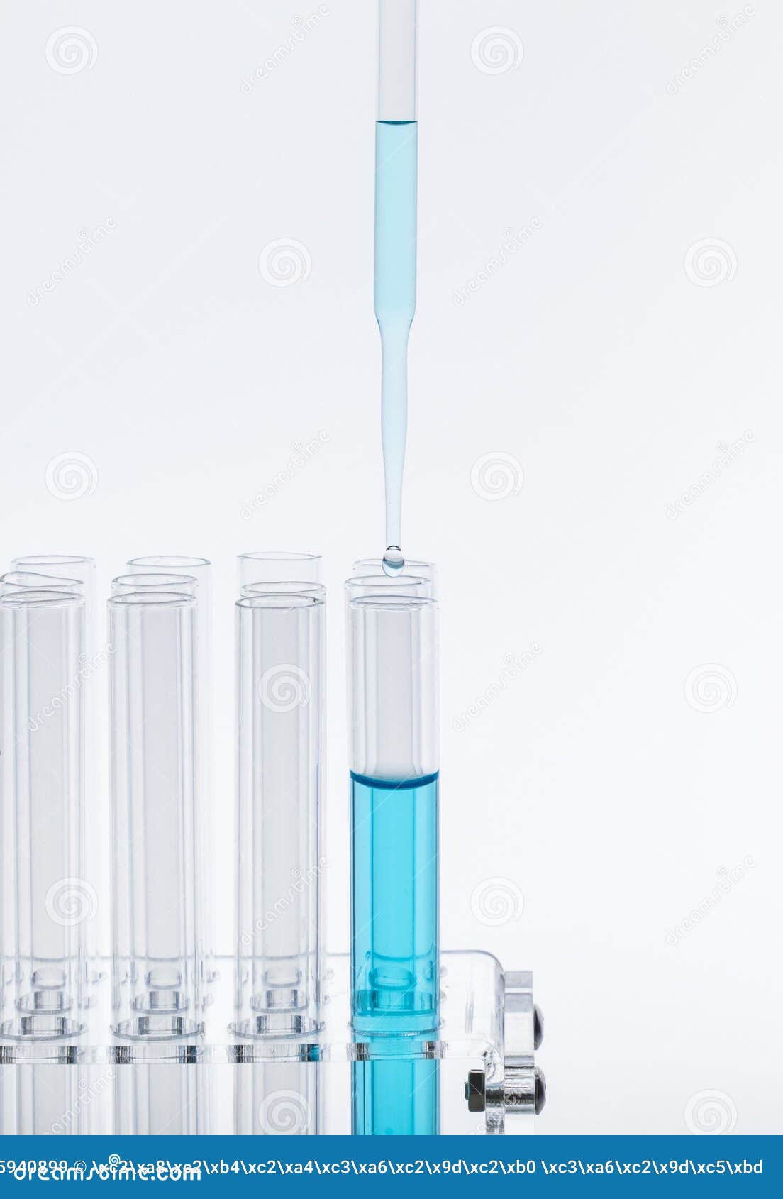 Biochemistry Glass Test Tube Apparatus Stock Image - Image of glass ...