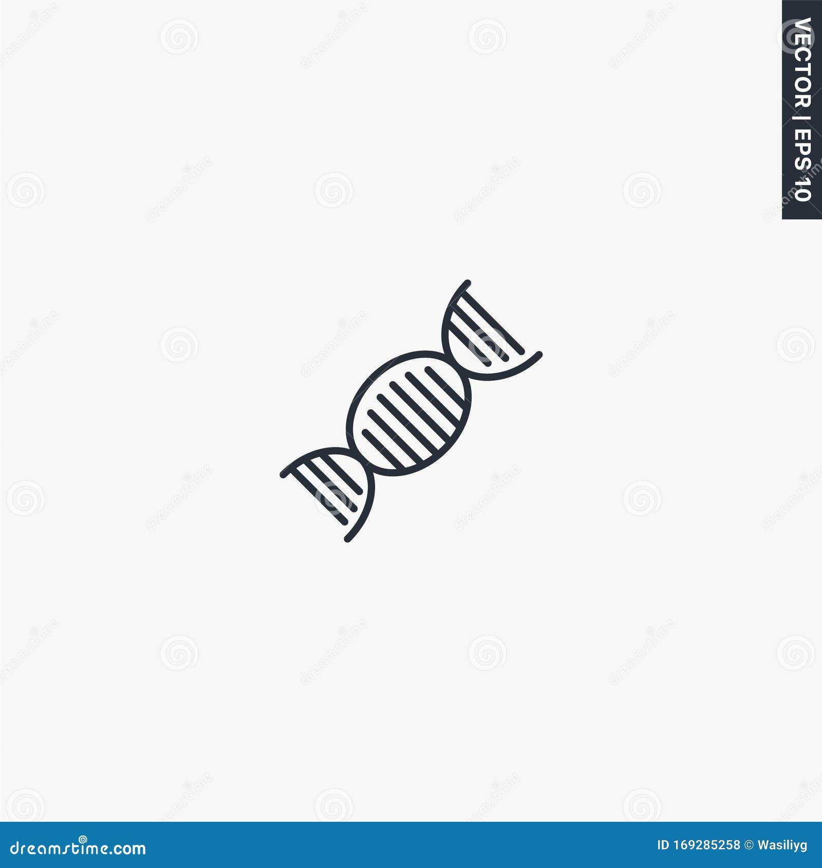 Biochemistry, Linear Style Sign for Mobile Concept and Web Design Stock ...