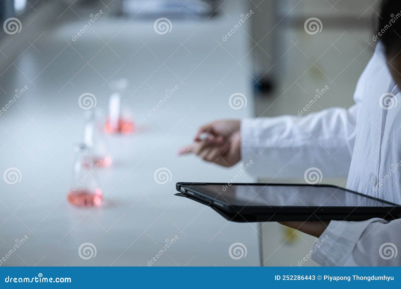 Biochemistry Study in the Laboratory. Stock Image - Image of chemistry ...