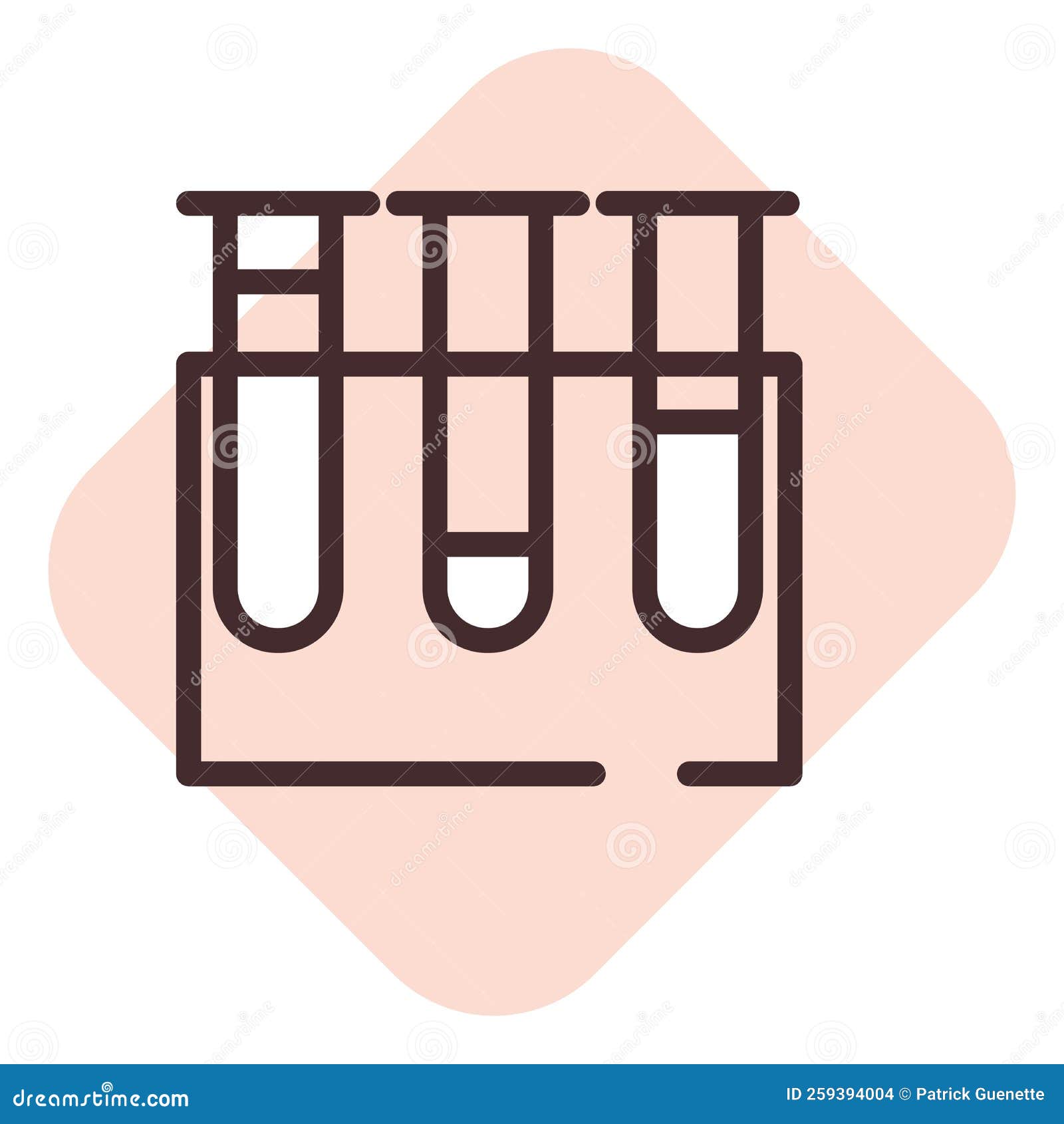 Biochemistry Test Tube, Icon Stock Vector - Illustration of icon ...