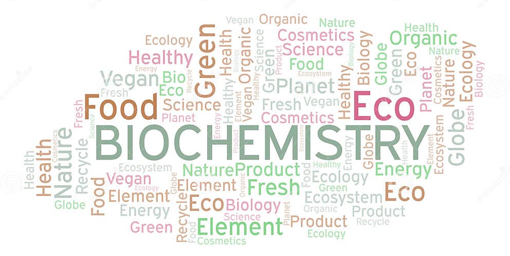 Biochemistry word cloud. stock illustration. Illustration of tagcloud ...