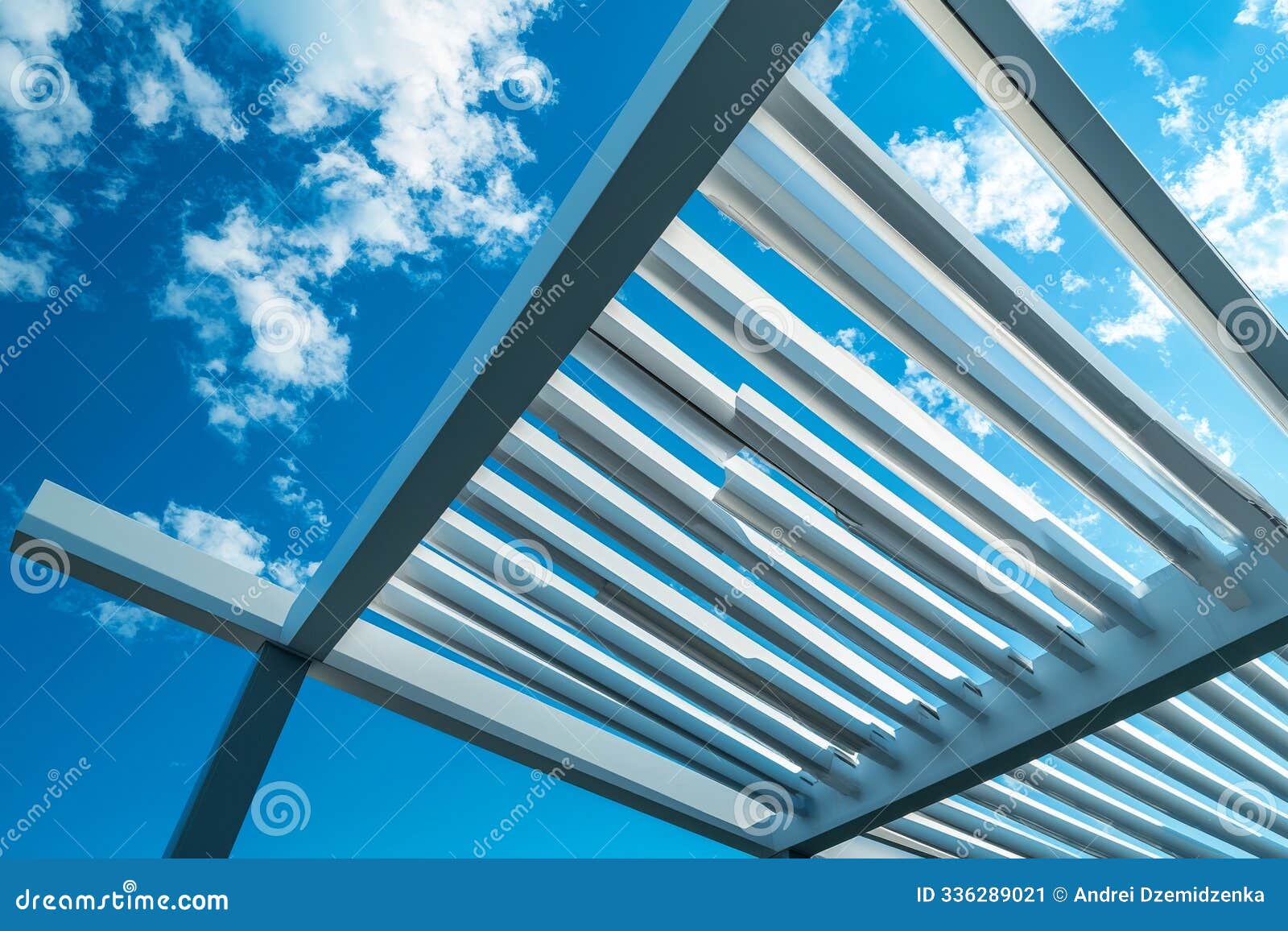 A Bioclimatic Aluminum Pergola Shade Structure that is Eco-friendly ...