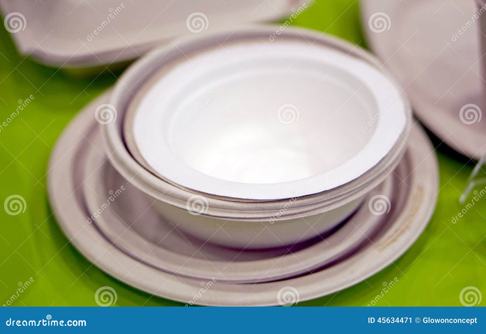 Biodegradable foam stock image. Image of foam, takeaway - 45634471