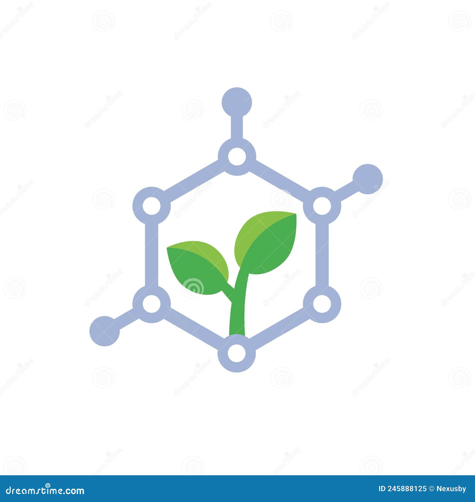 Biodegradable Polymer or Plastic Vector Icon Stock Vector ...