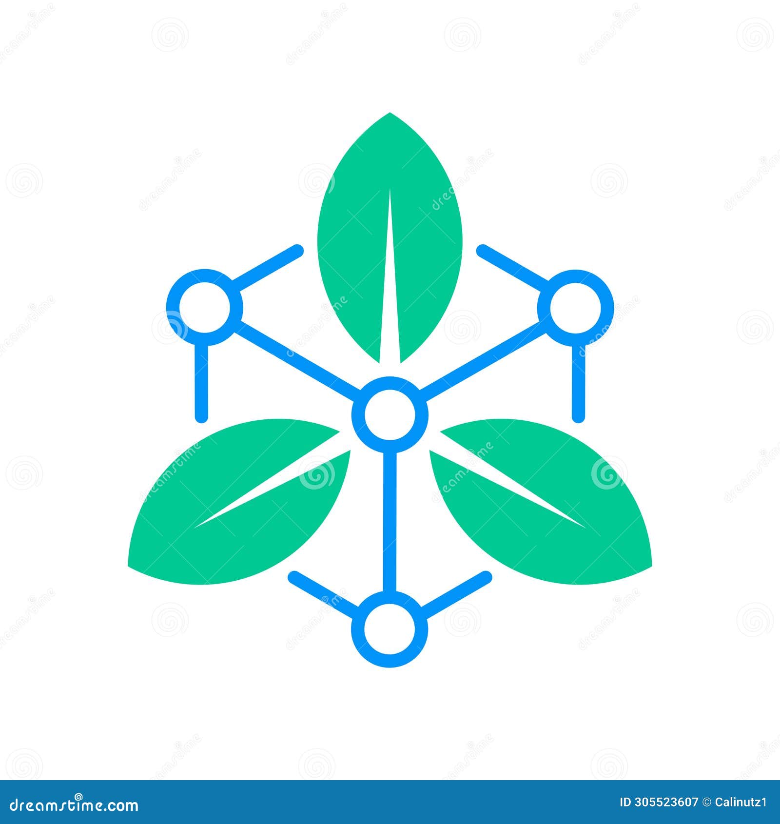Biodegradable Polymers Green Vector Logo Icon Emblem - Eco Friendly ...
