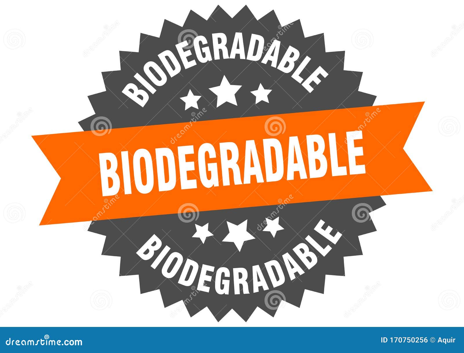 Biodegradable Sign. Biodegradable Circular Band Label. Biodegradable ...