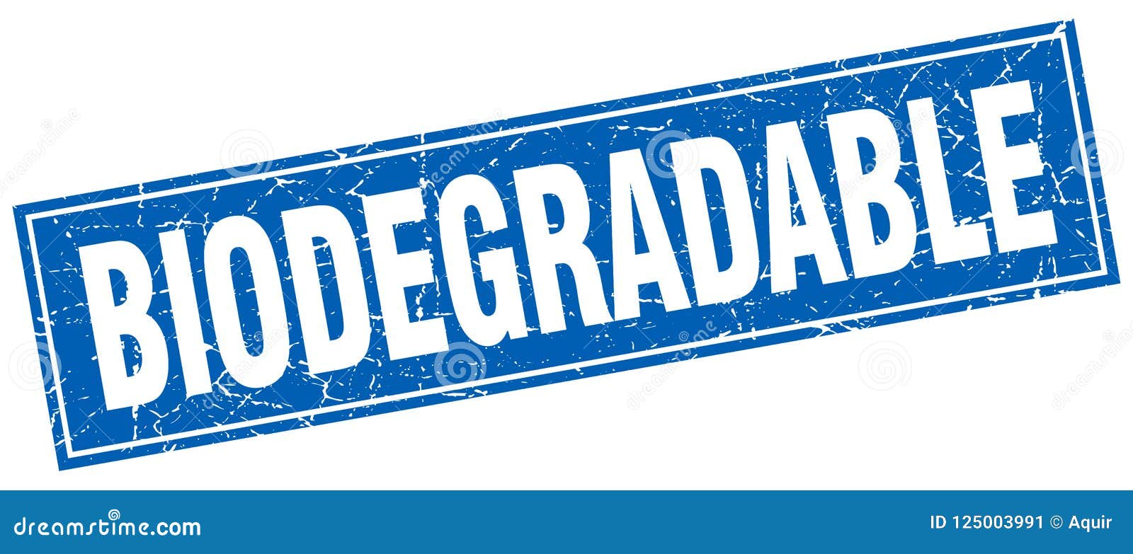 Biodegradable stamp stock vector. Illustration of background - 125003991