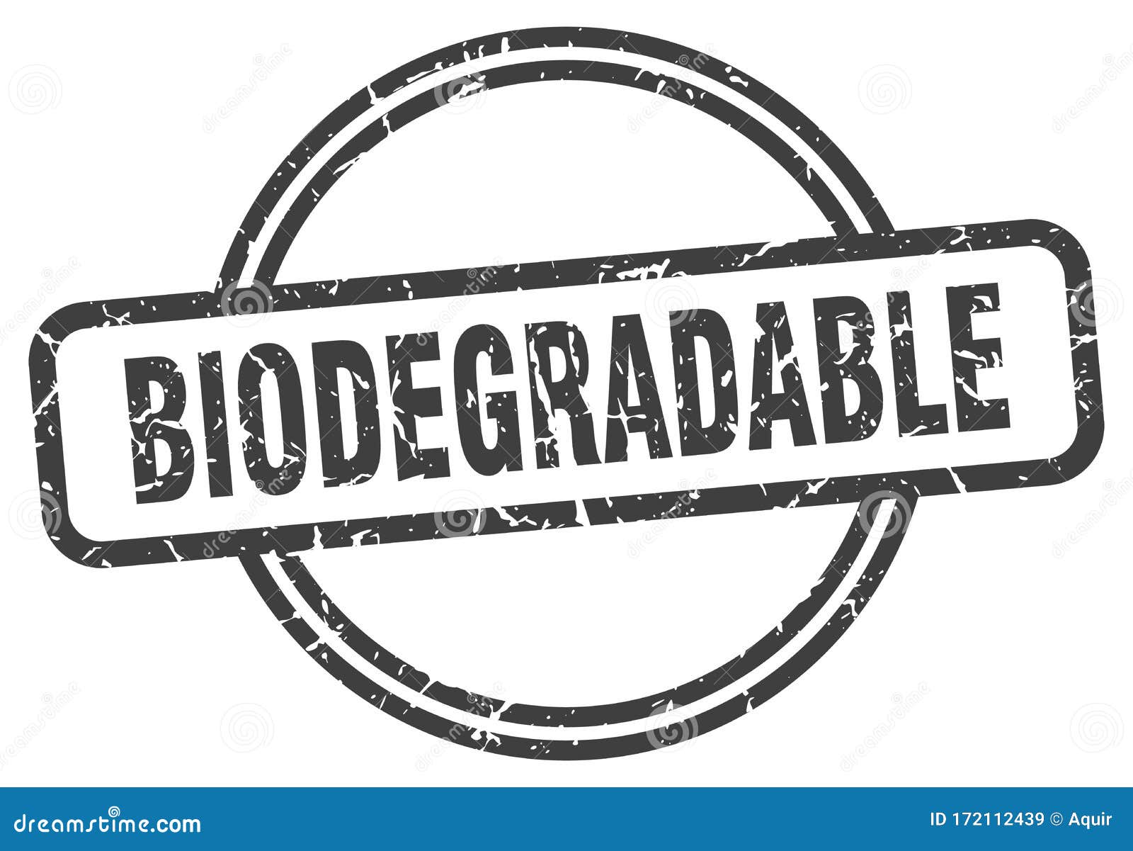 Biodegradable Stamp. Biodegradable Round Grunge Sign Stock Vector ...