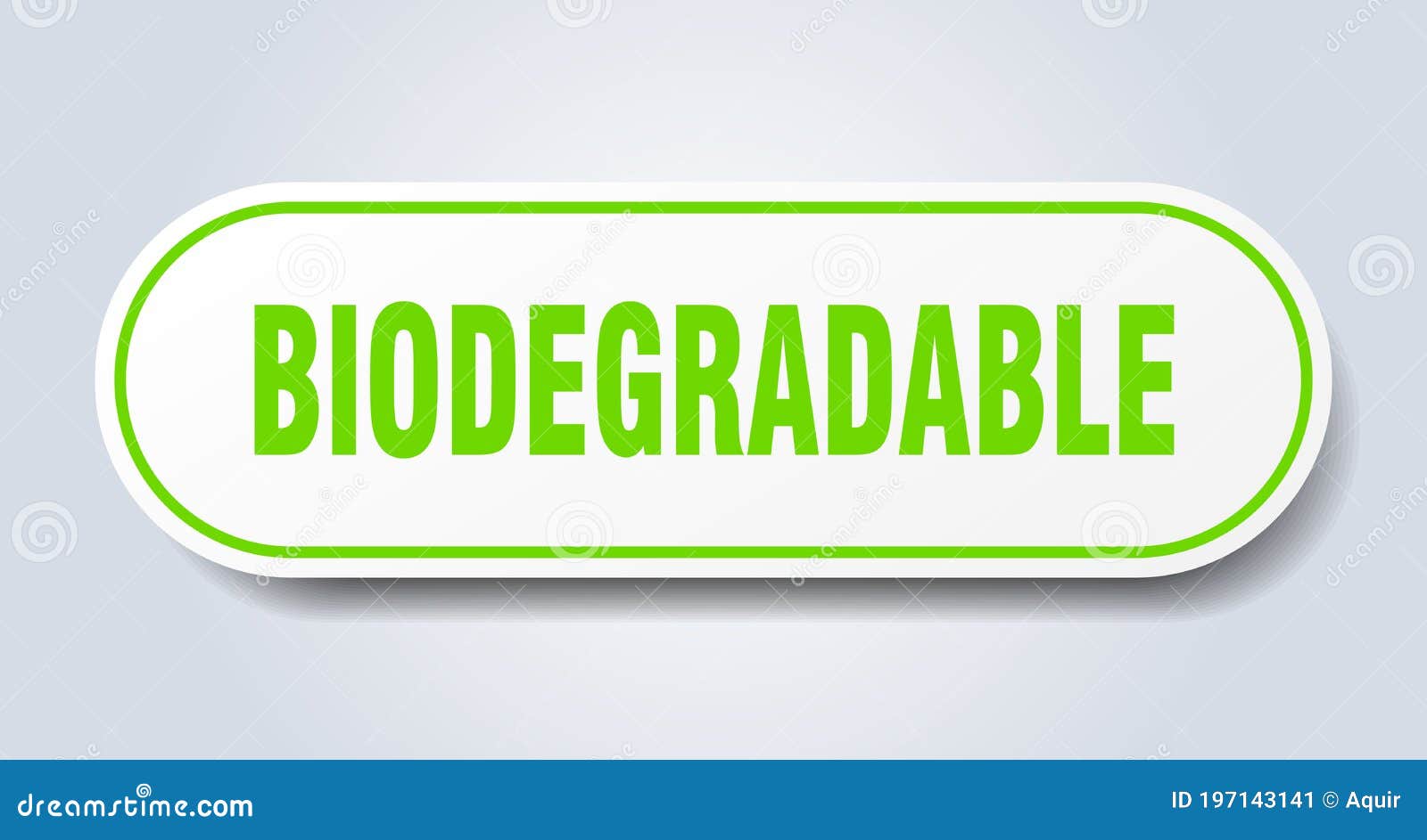 Biodegradable Sticker. Biodegradable Sign On Transparent Background ...