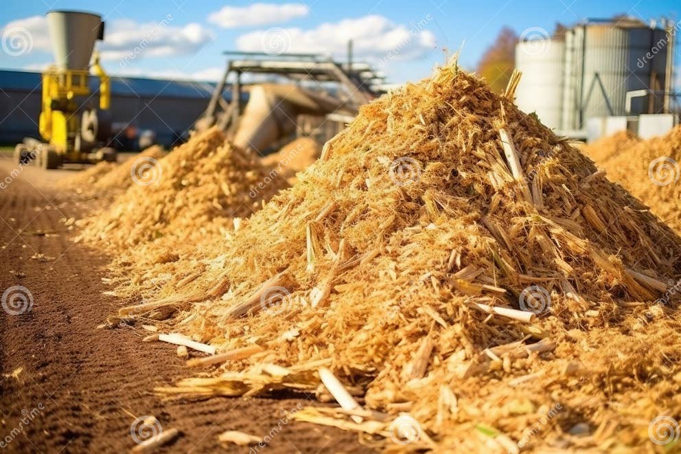 Biodegradable Waste for Biofuel Production Stock Photo - Image of ...